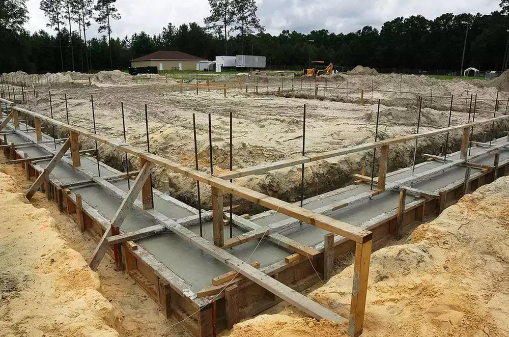 Footings — H&H Concrete Construction LLC