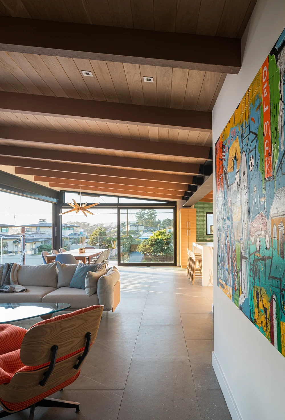 Remodeled mid-century modern home in Santa Cruz — De Mattei Construction
