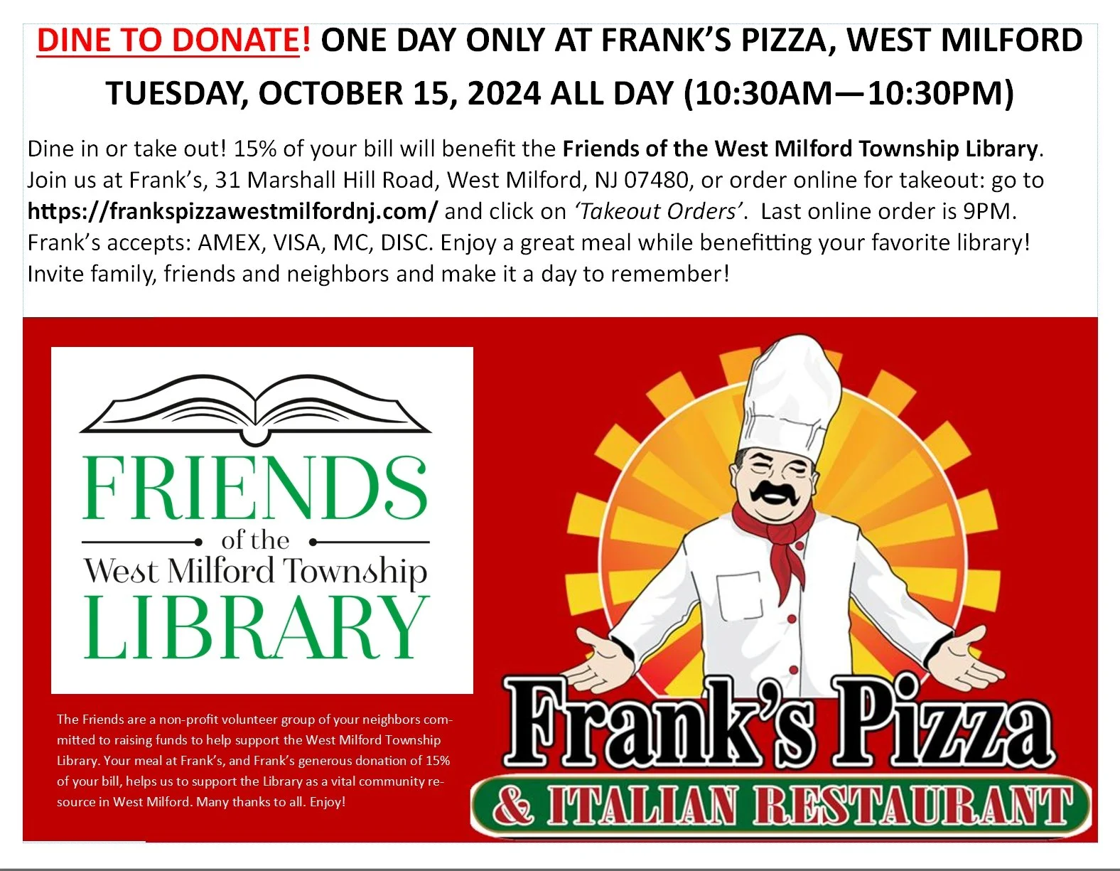 Friends of West Milford Township Library