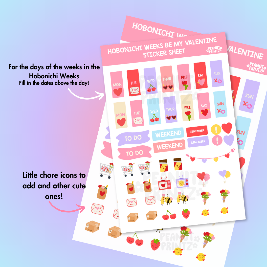 Let’s Get to Work Mini Sticker Sheet — Peanutprintz