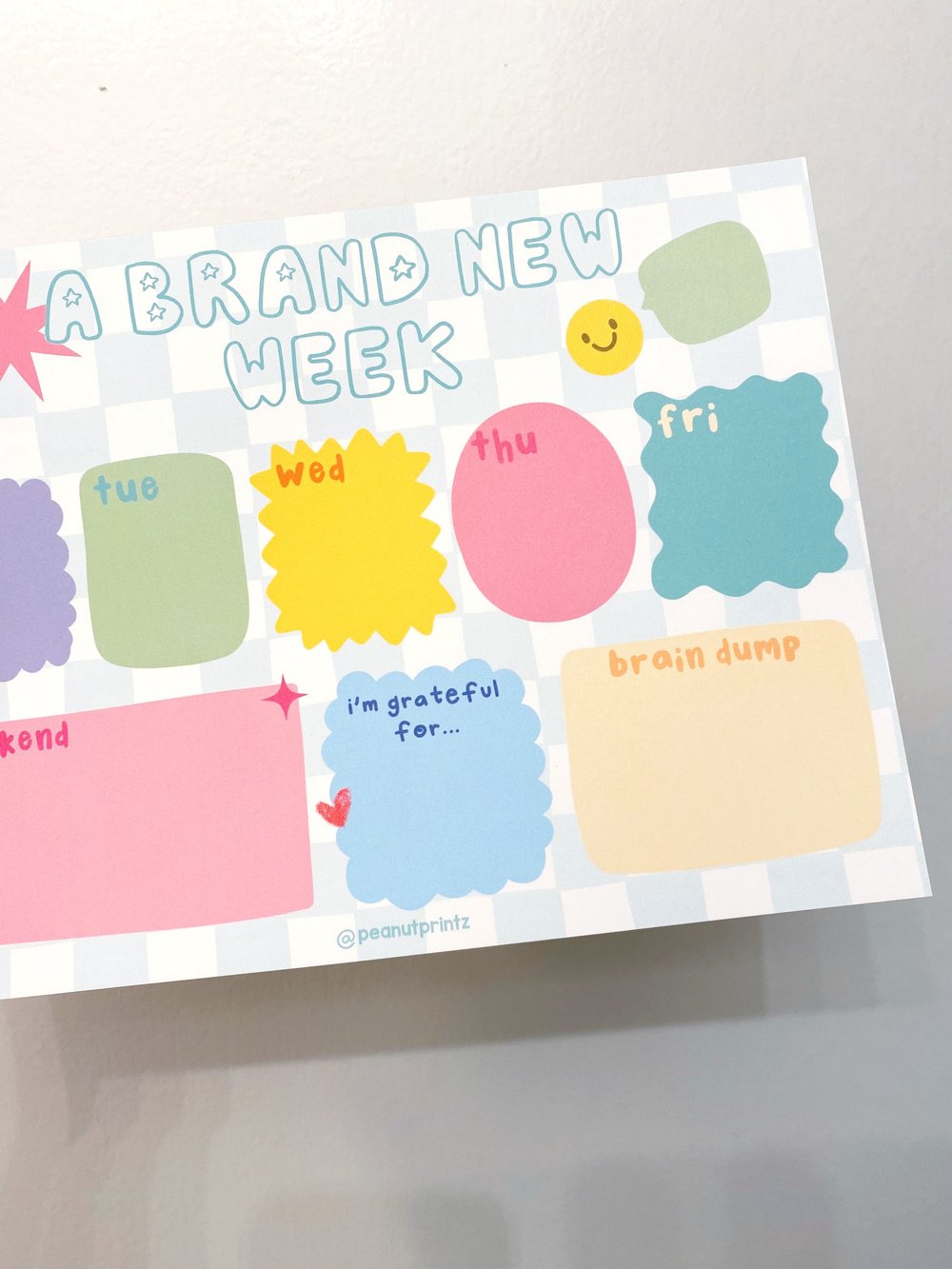 Sweet Note Sticky Notepad — Peanutprintz