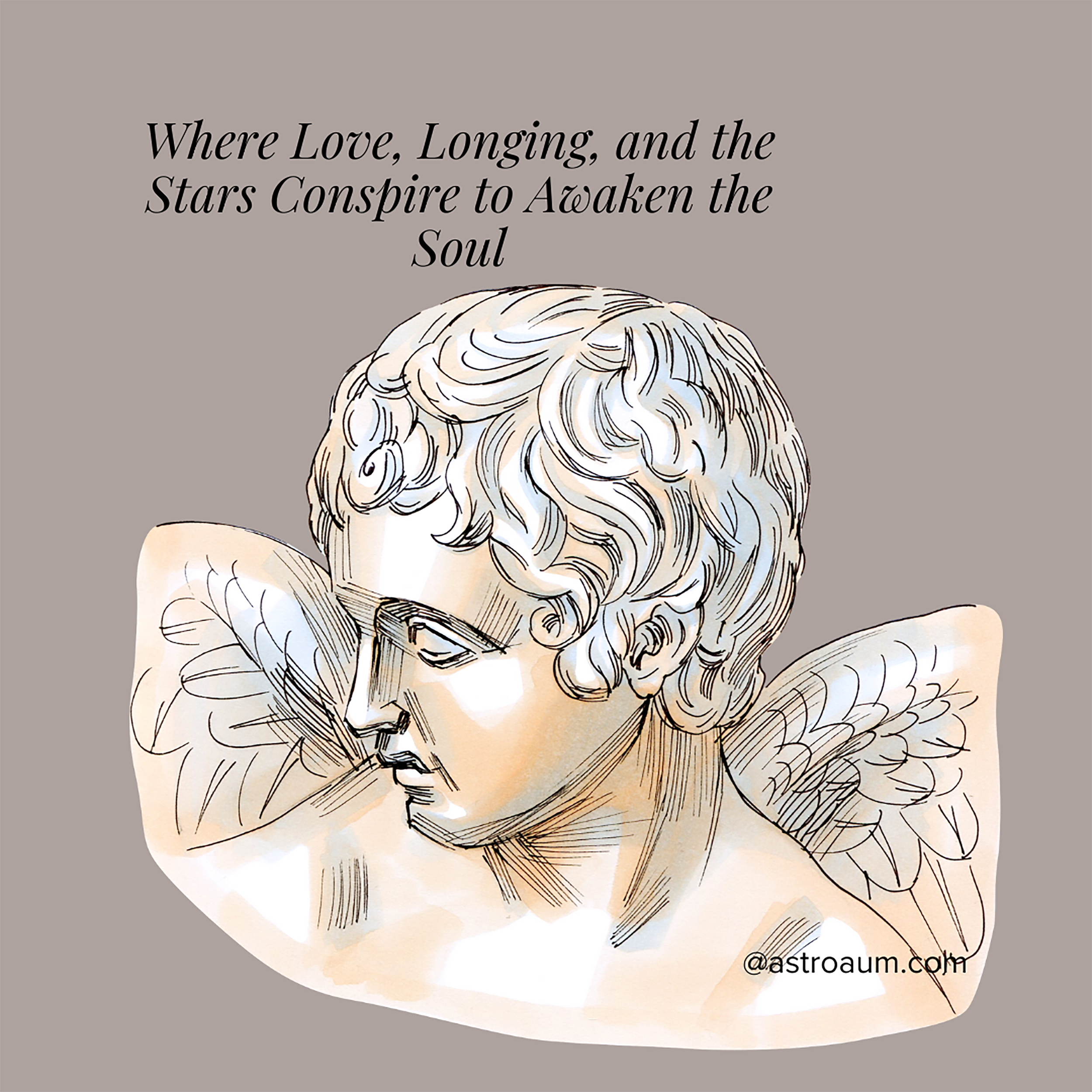 Eros in Astrology: Passion, Soul Awakening, and Destiny — Astroaum space