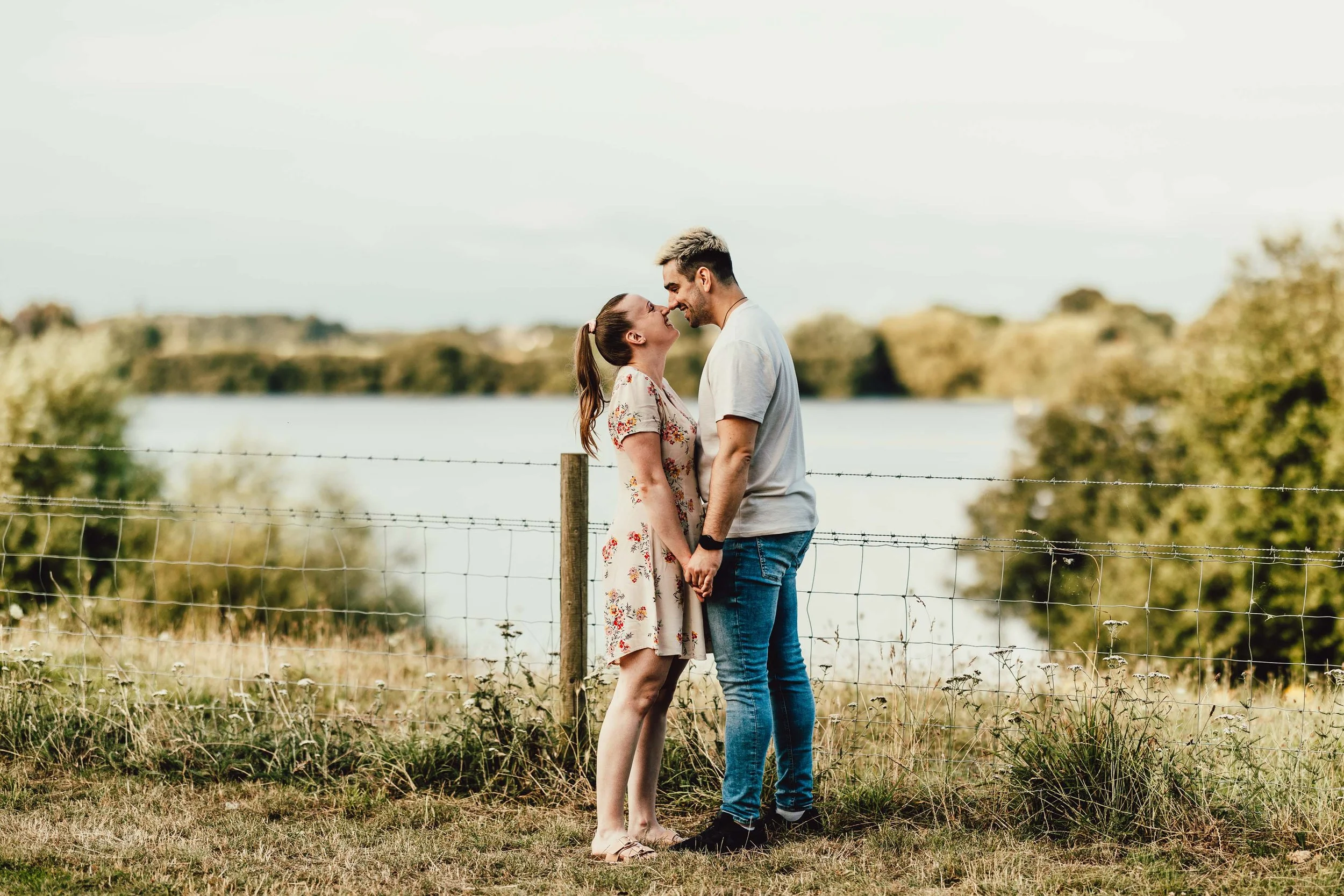 Alton Water: A Mid-Summer Engagement Photoshoot with Highland Cows ...