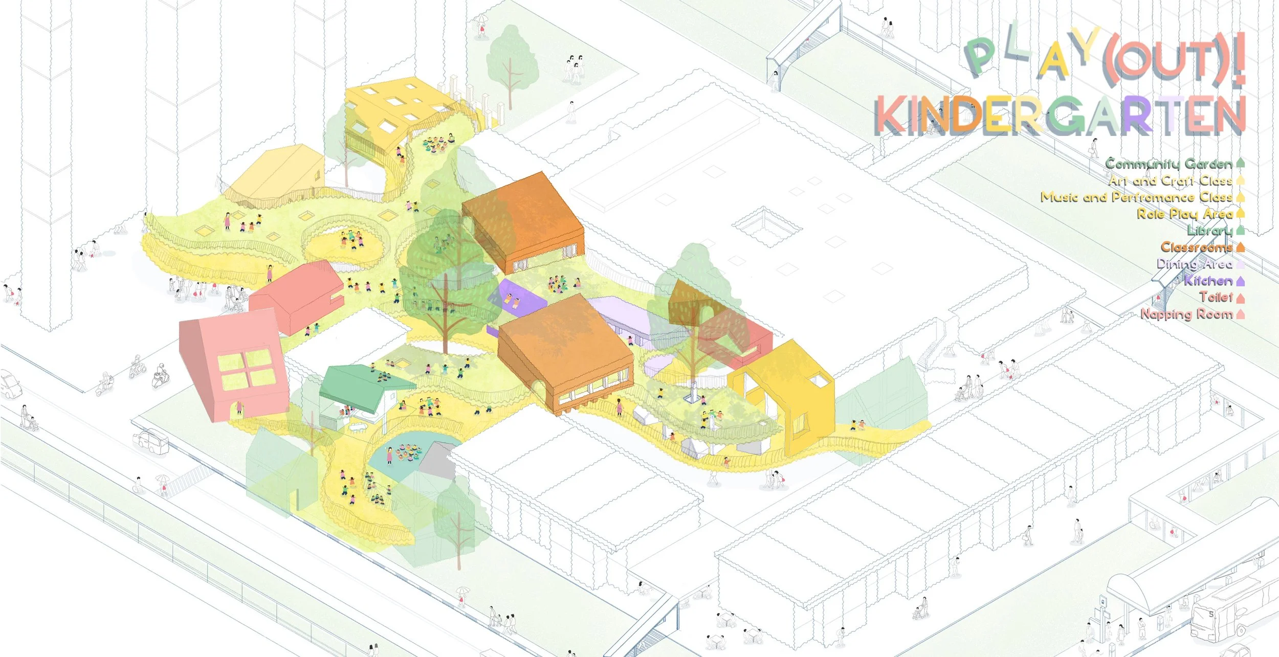 Kindergarten Site Plan
