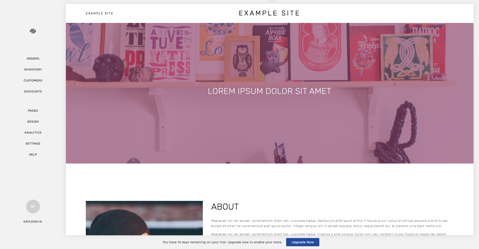 How To Change The Background Colour Of An Index Page in Squarespace 7.0 ...
