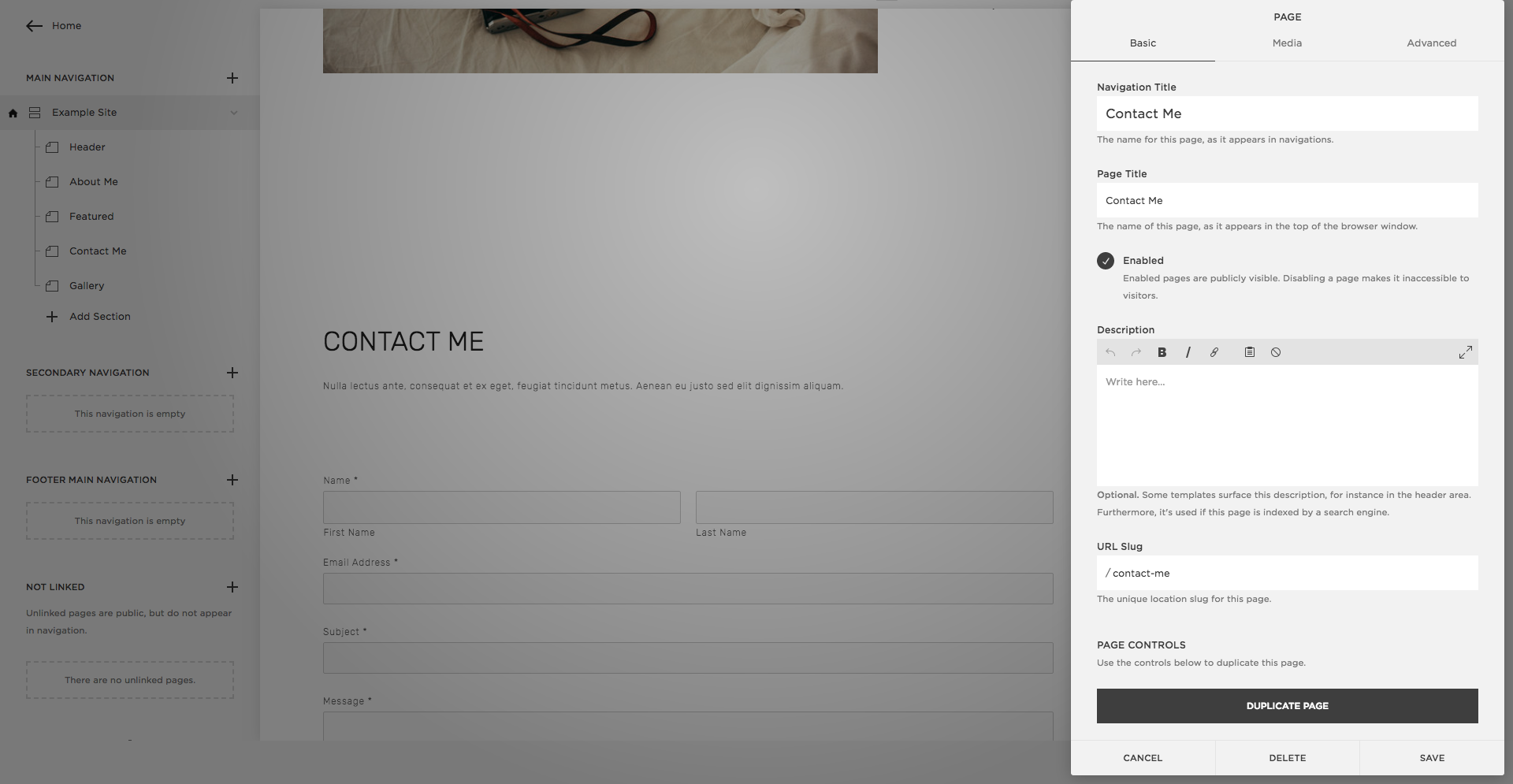How To Change The Background Colour Of An Index Page in Squarespace 7.0 ...