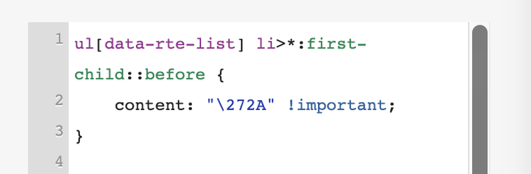 How To Easily Customise Bullet Points in Squarespace — Kayleigh Noele ...