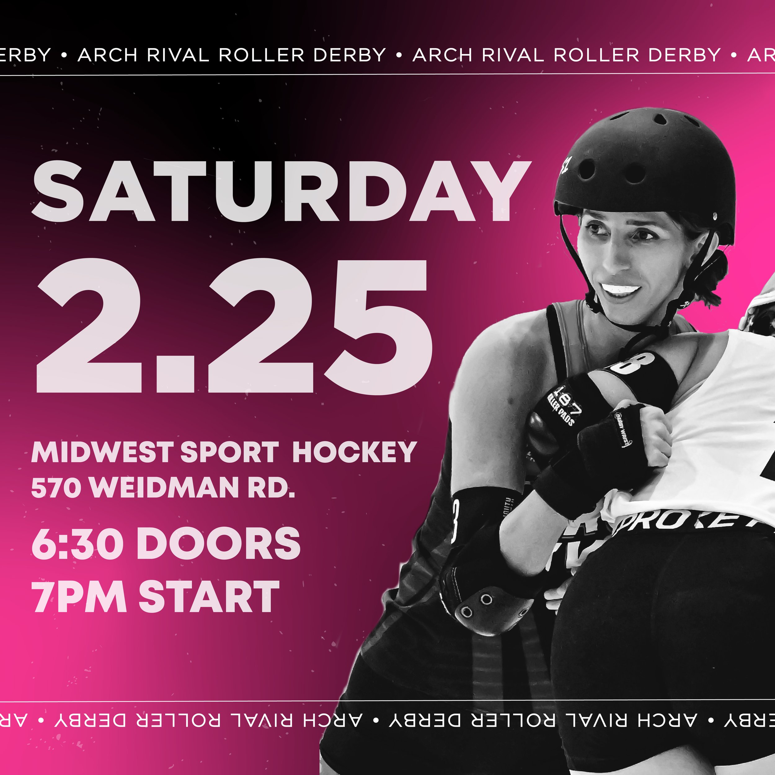 SCHEDULE — Arch Rival Roller Derby
