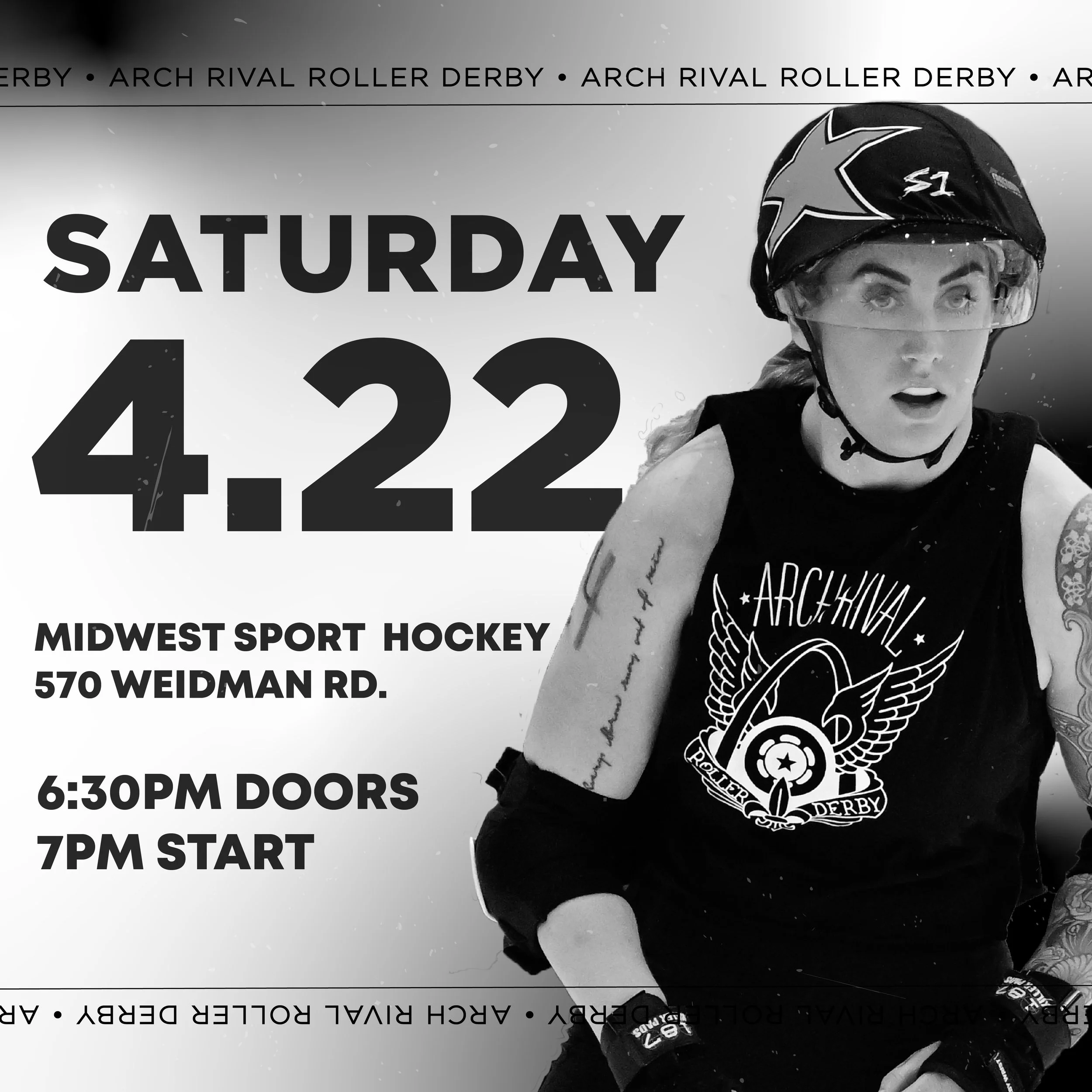 SCHEDULE — Arch Rival Roller Derby