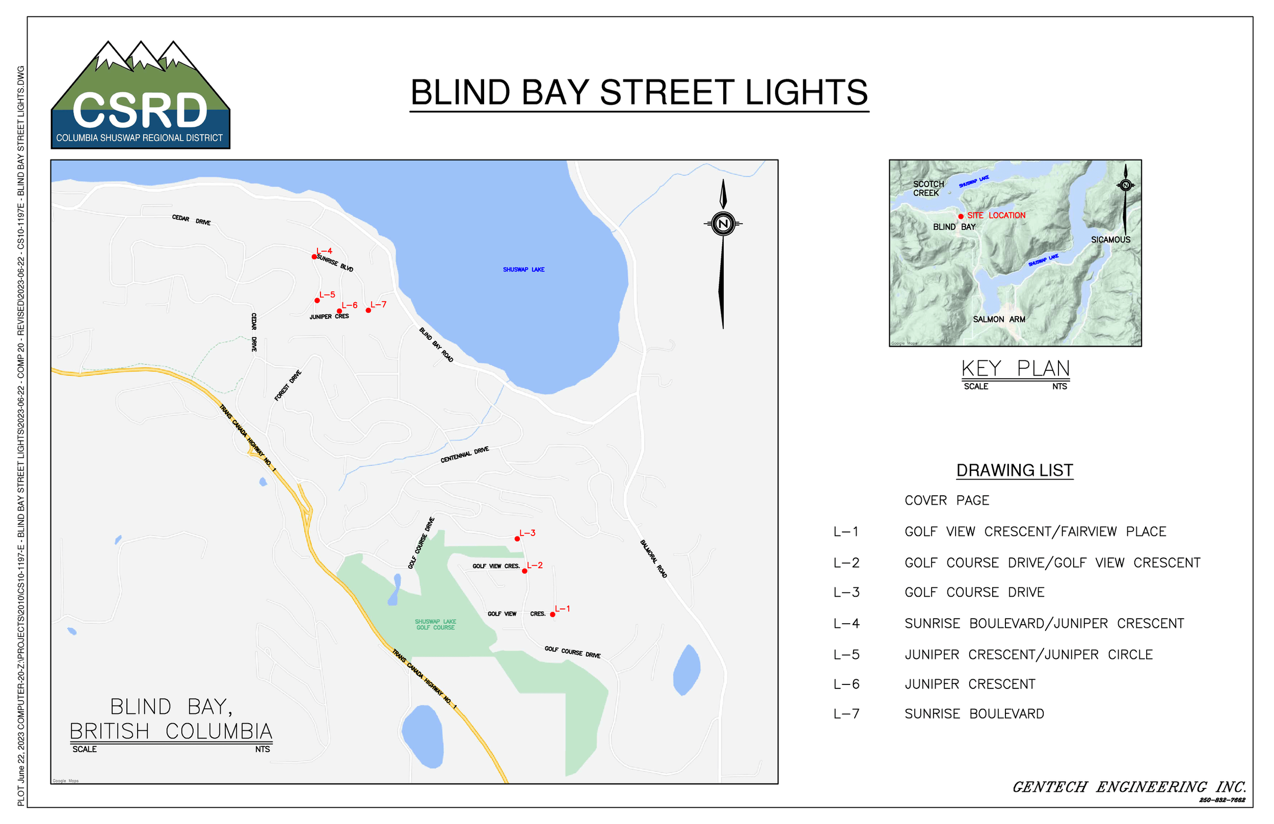 Blind Bay gets additional streetlights — South Shuswap Scoop