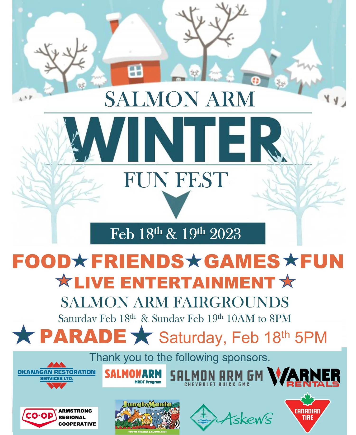 Salmon Arm Winter Fun Fest — South Shuswap Scoop