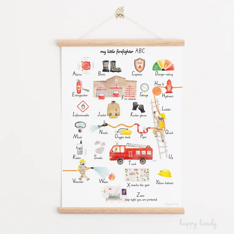 Educational poster - World Animal Alphabet — Happy Lazuly