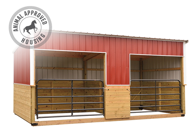 Animal Shelters | Mid Michigan Barns | Quality Sheds at an Affordable Price