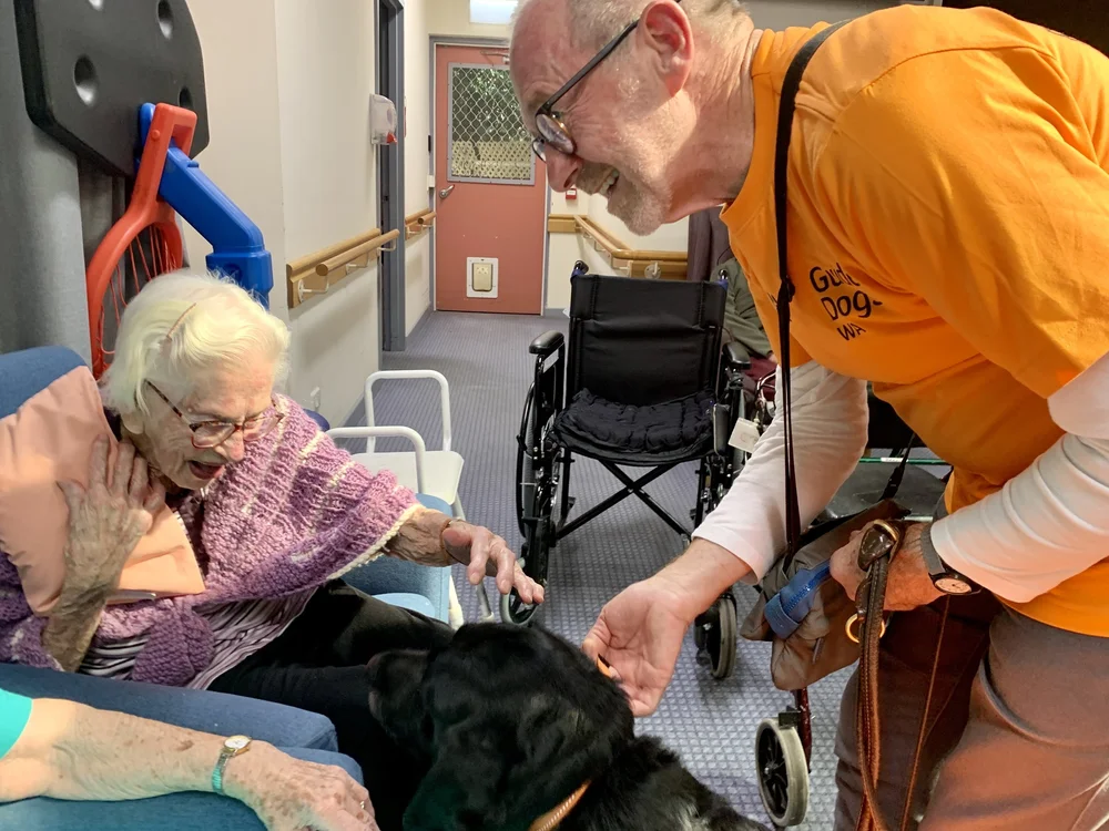 Guide Dogs Visit & Mother’s Day at Adventist Care — Seventh-day ...