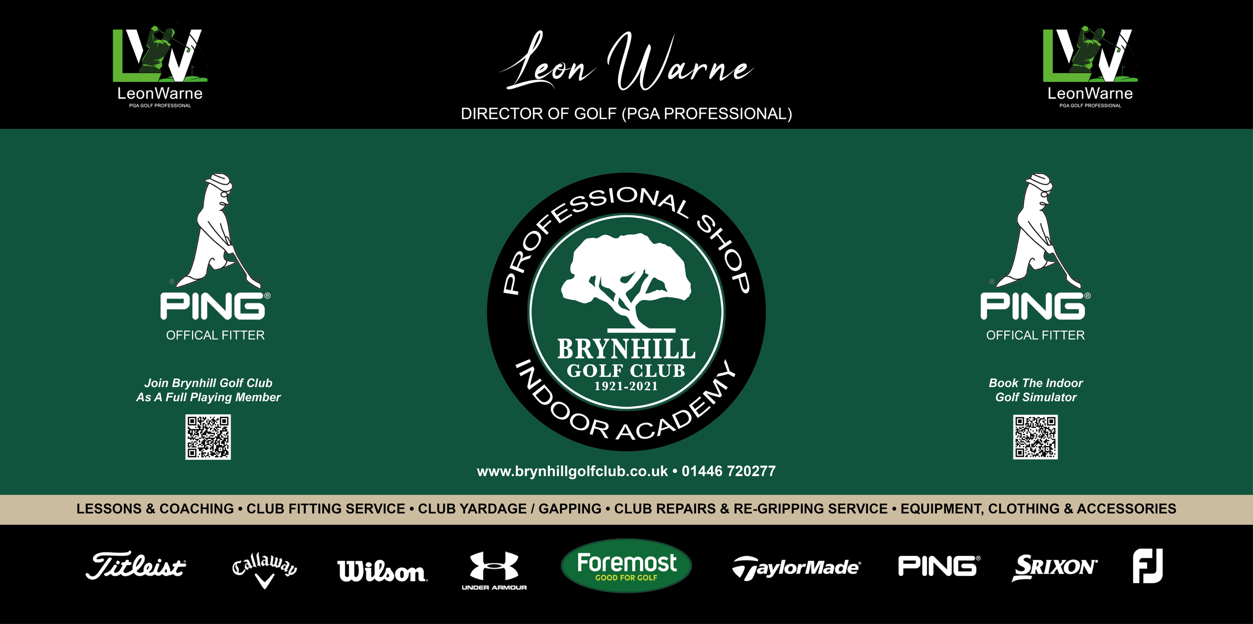 THE PRO SHOP — BRYNHILL GOLF CLUB