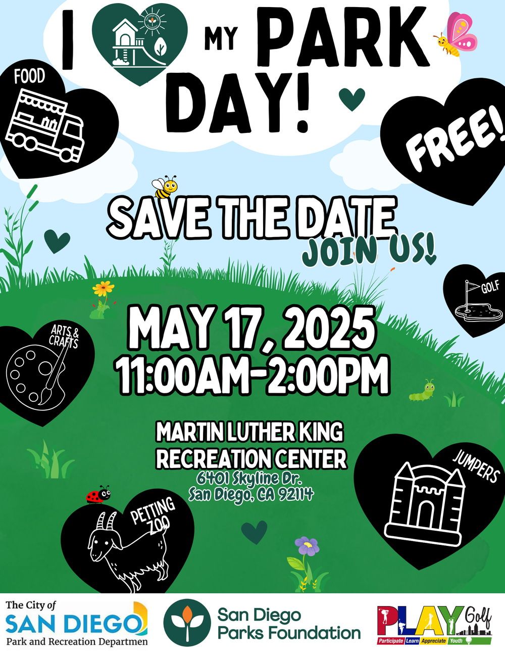 I Love My Park Day - Support — SD Parks Foundation