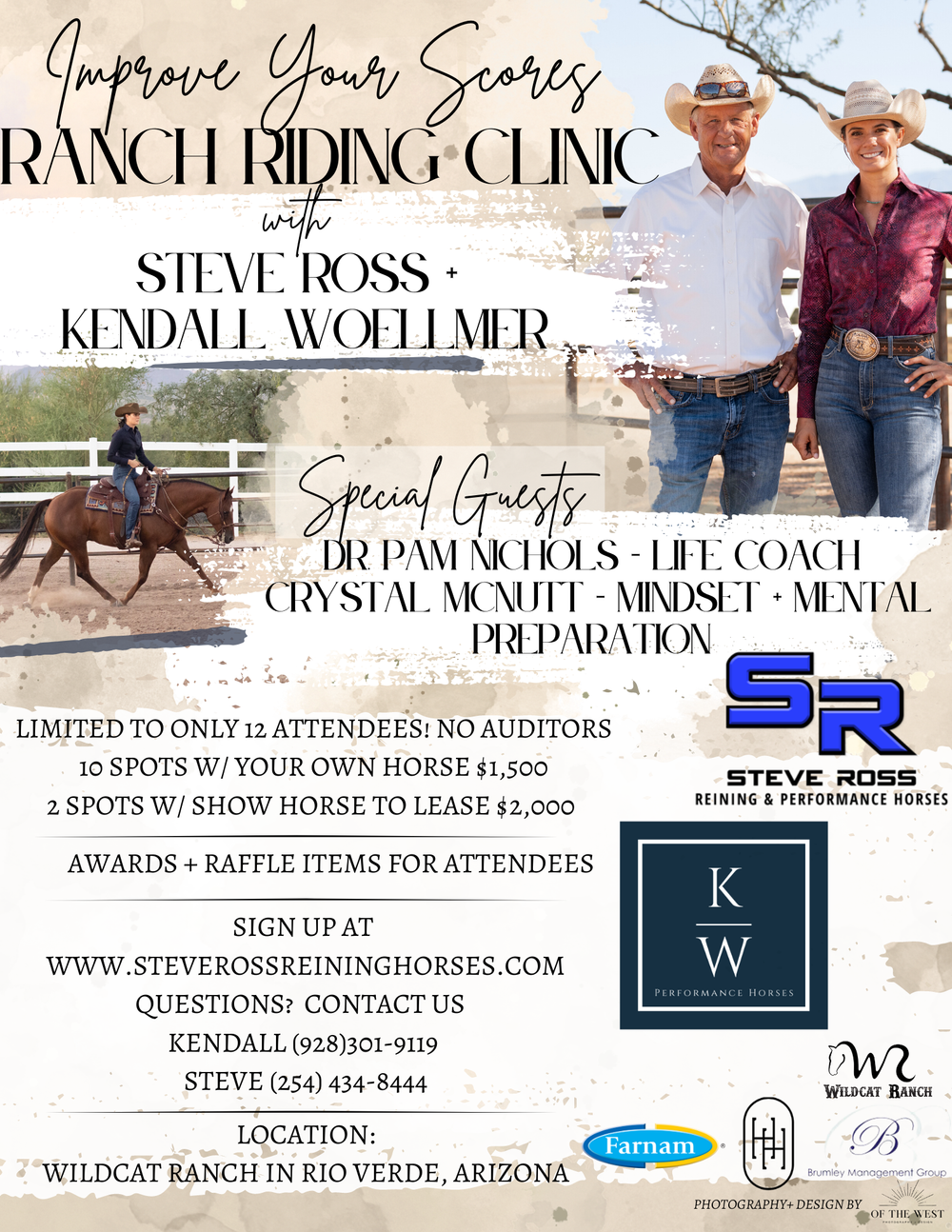 Calender + Events — Steve Ross Reining Horses