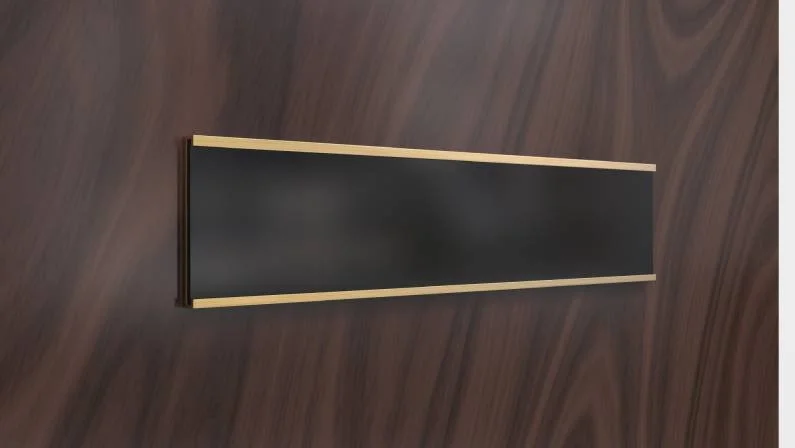 Changeable Office Door Name Plates — Lassiter Signage Solutions