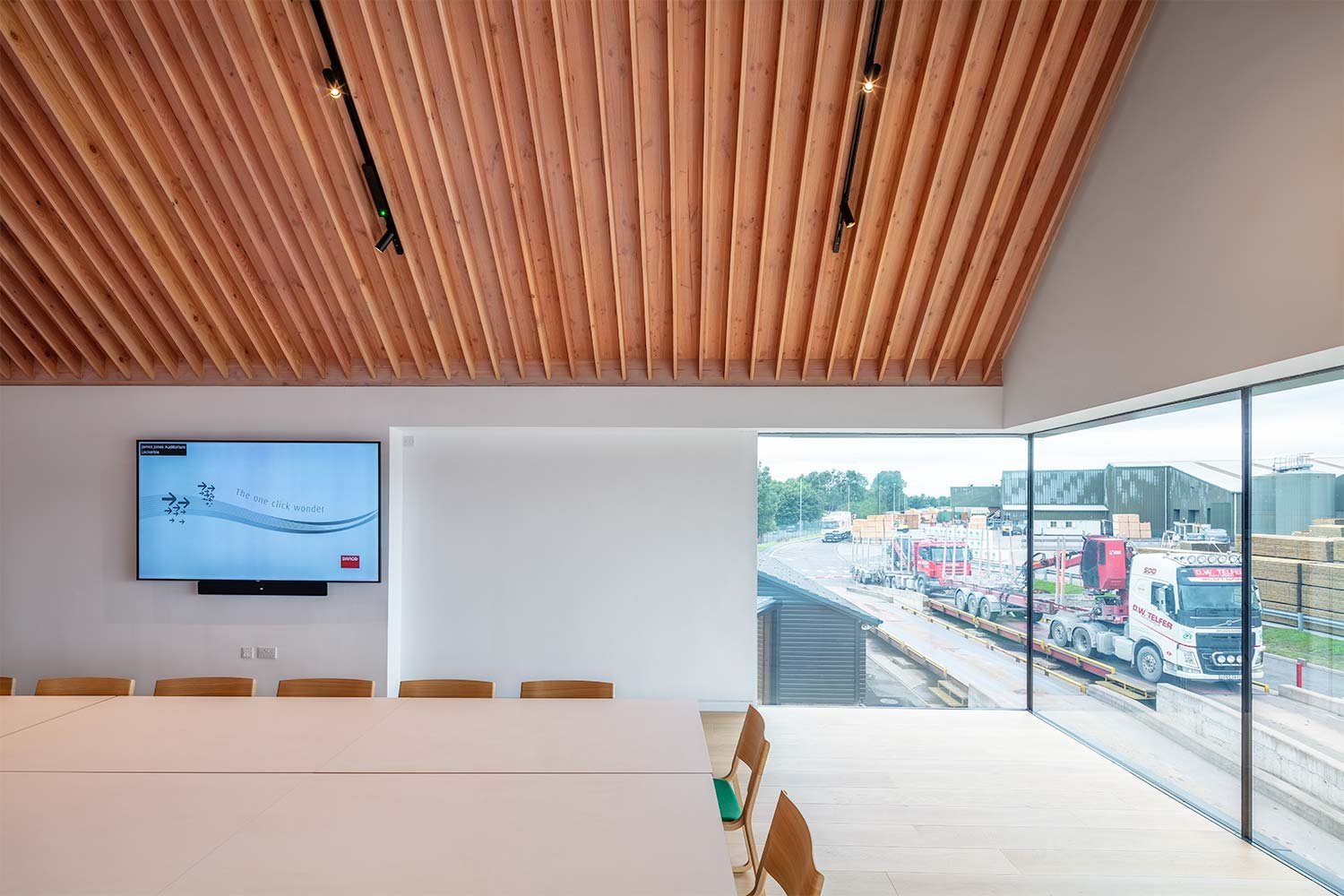 Showcase visitor centre for James Jones in Lockerbie — Amos Beech