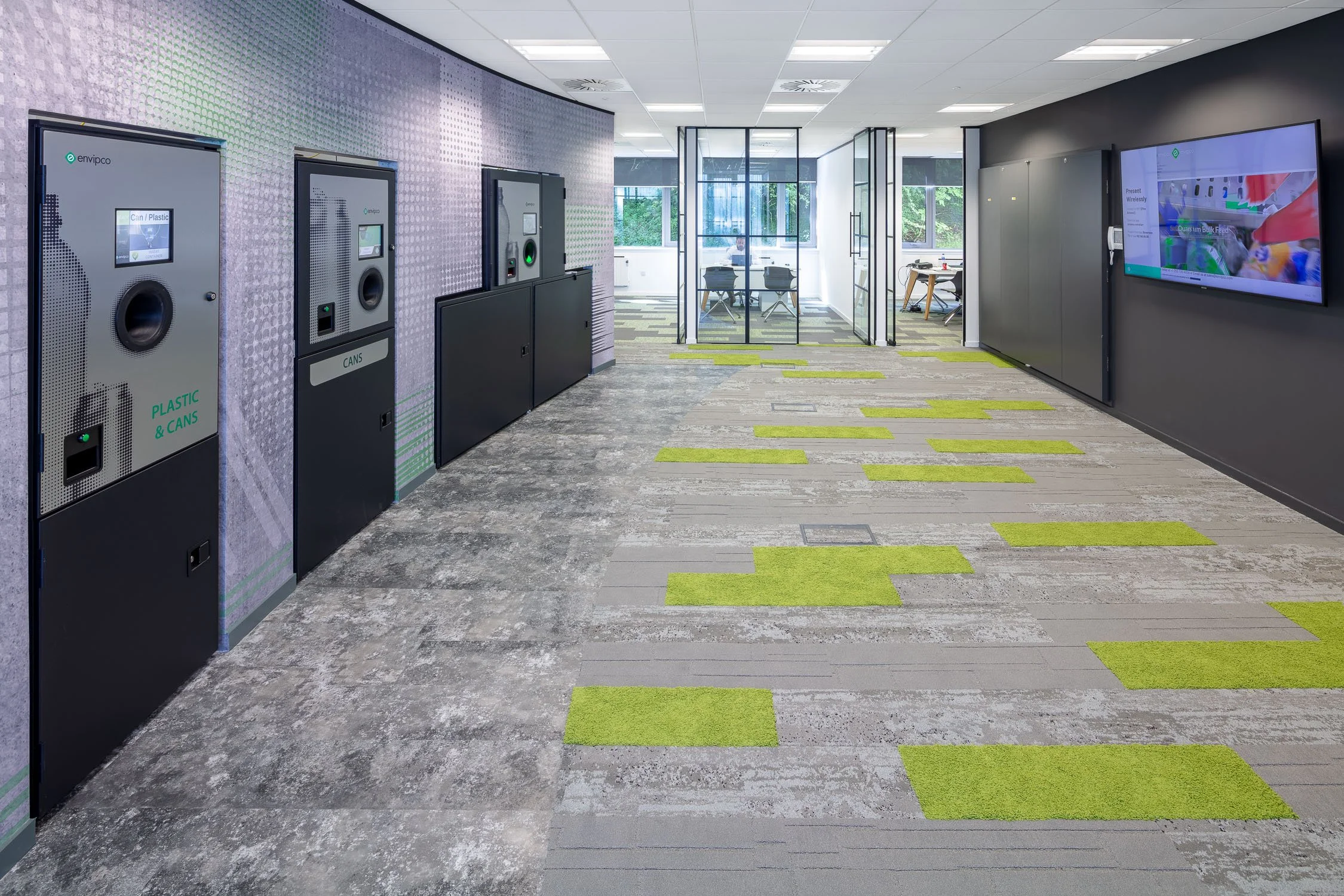 Showroom office space for Envipco in Newbridge — Amos Beech