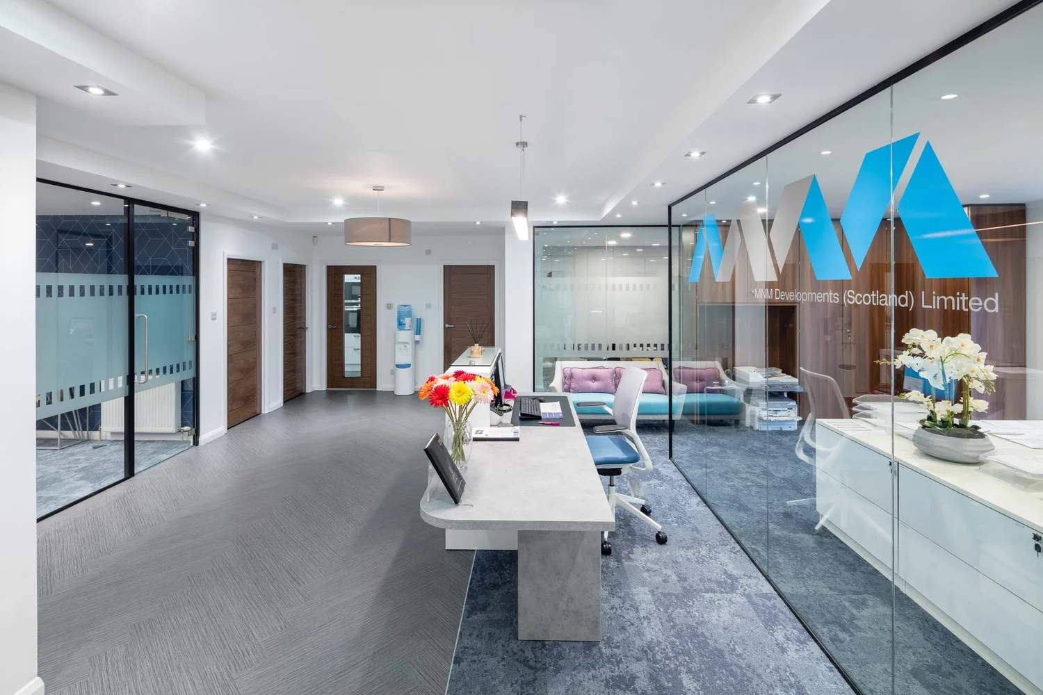 A new office for MNM Developments in Leith Edinburgh — Amos Beech