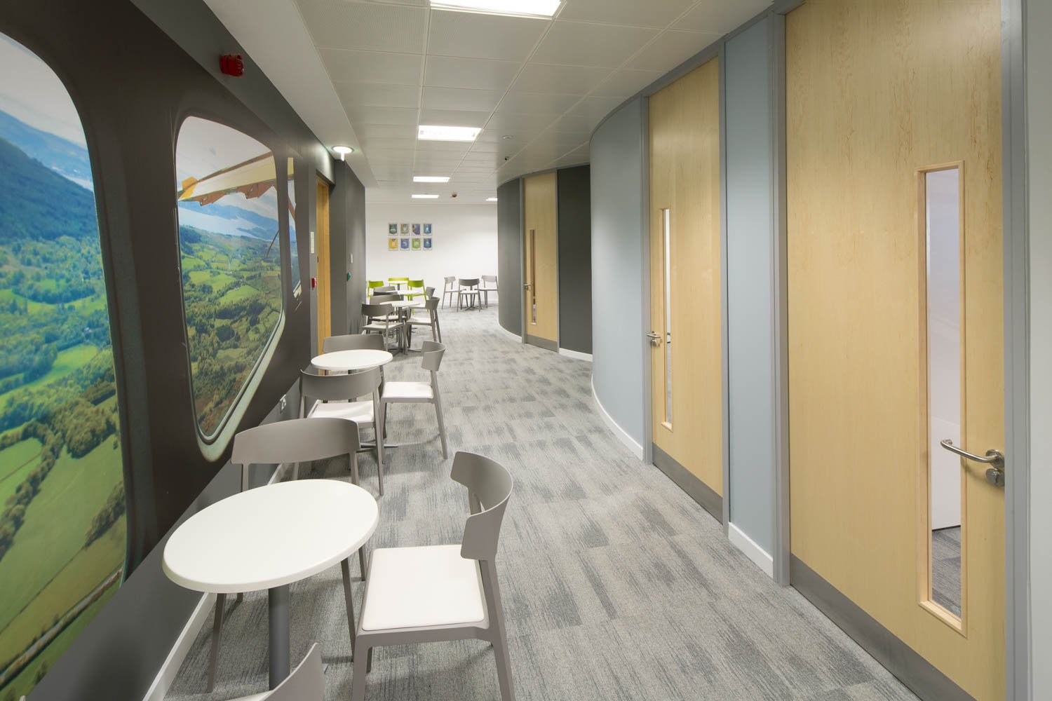 INTERIOR DESIGN, CALL CENTRE, GLASGOW — Amos Beech