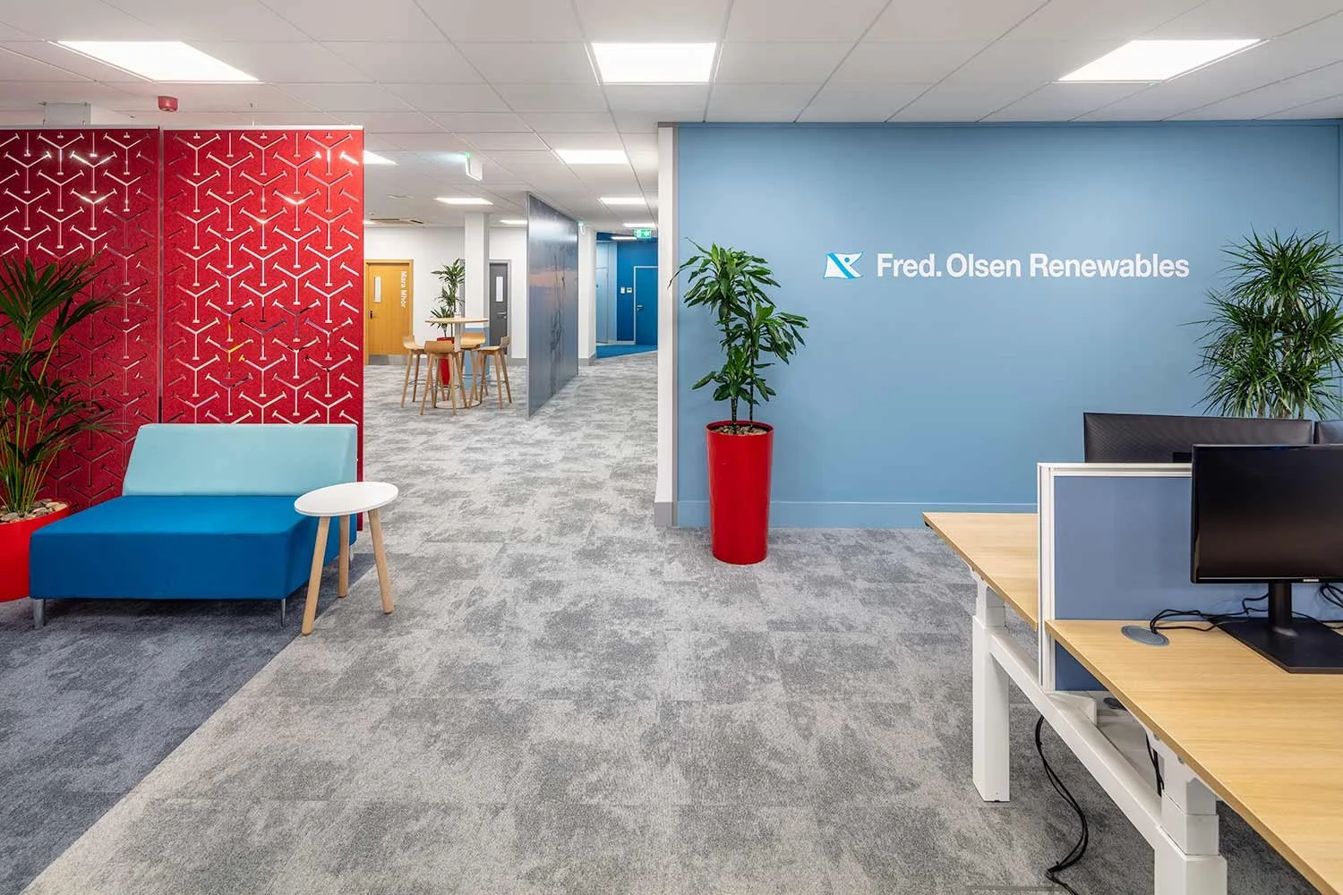 Office re-design for Fred. Olsen in Stirling — Amos Beech