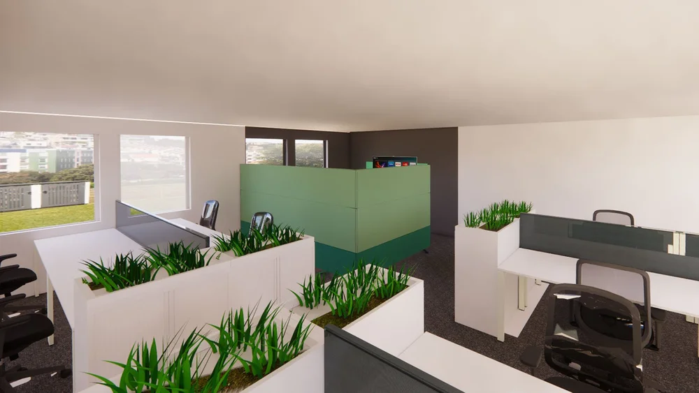 An interactive and collaborative space for BRD-GE in Edinburgh — Amos Beech