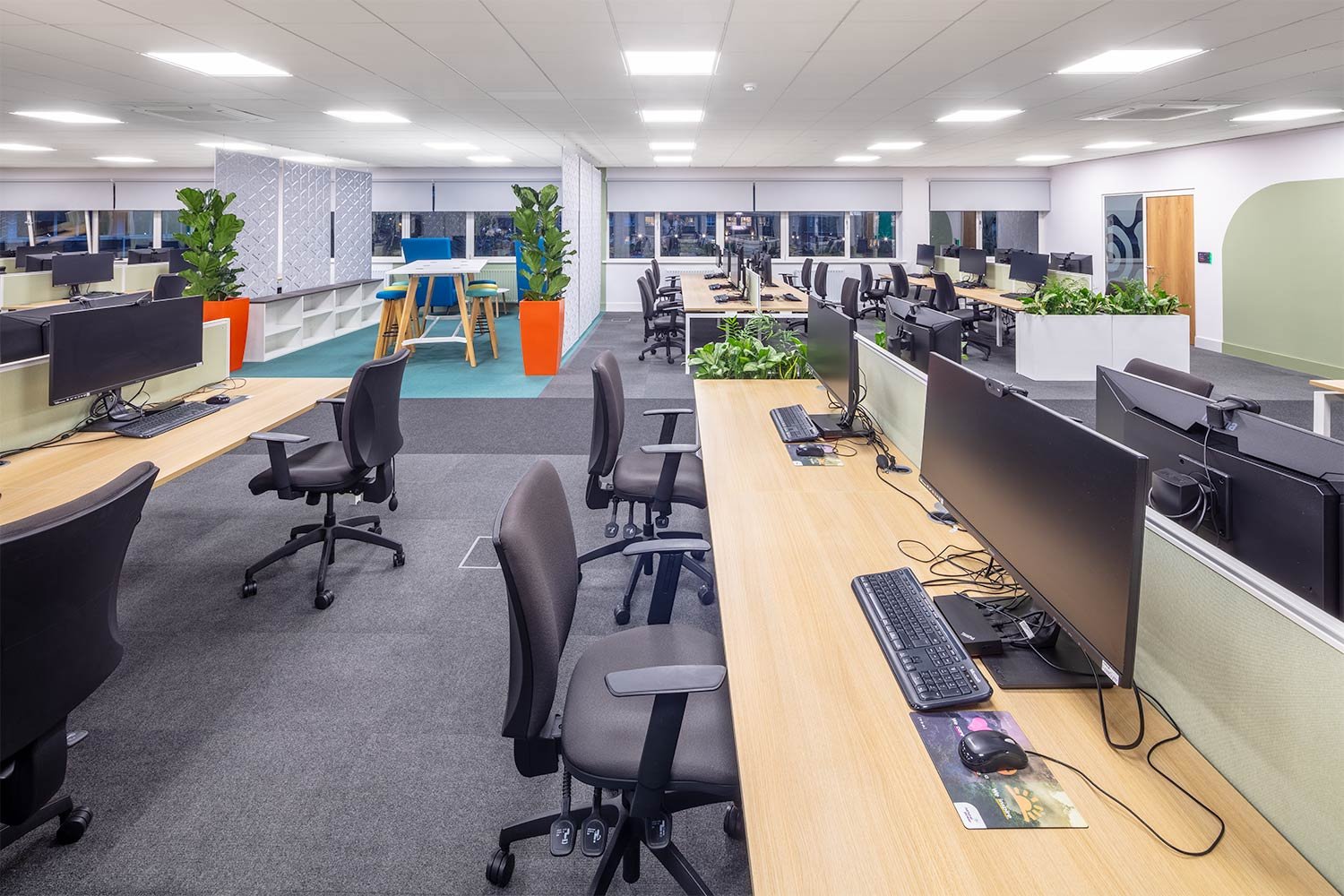 A new office layout for Natural Power aligning changing occupancy rates ...