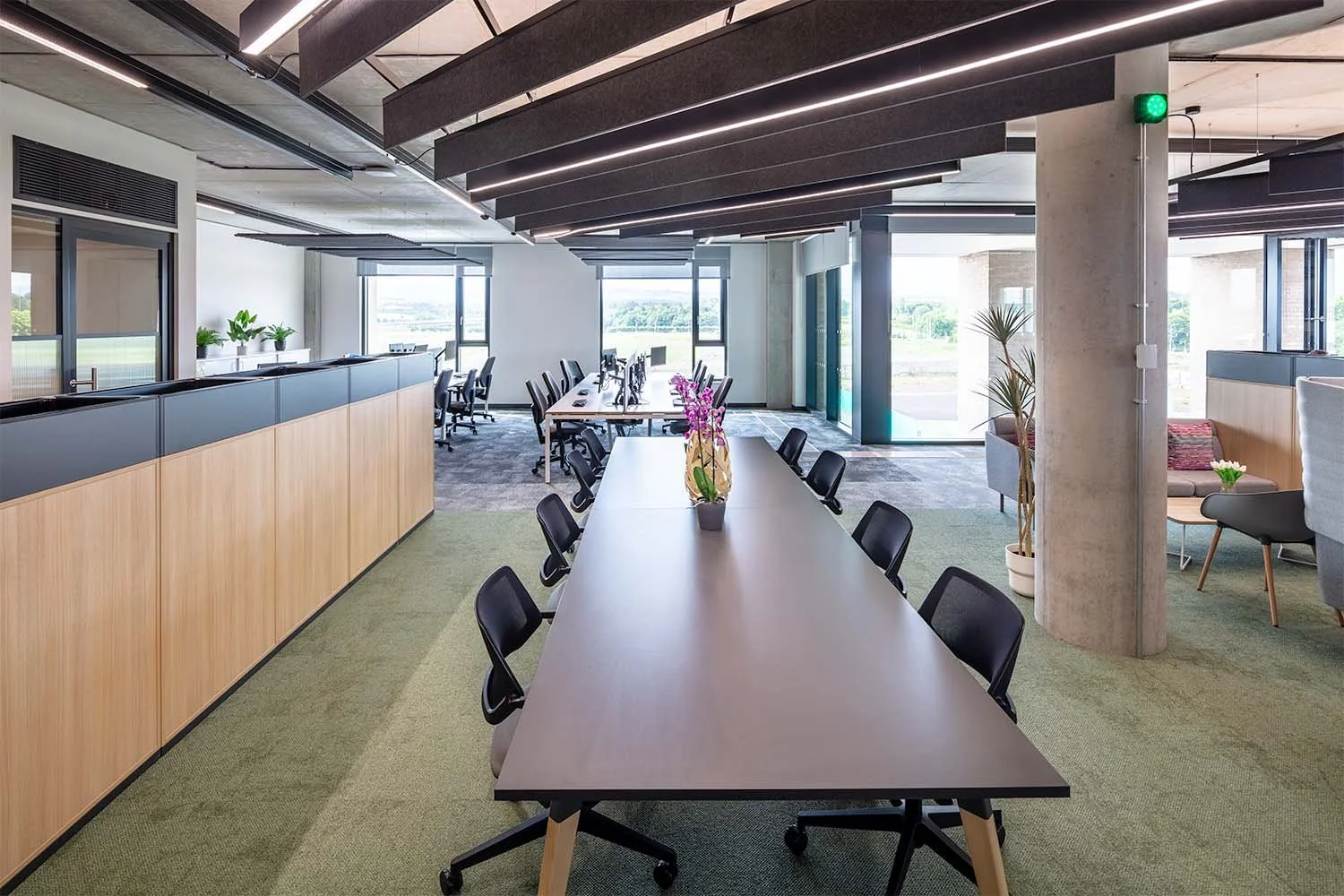 A low-carbon office for Schneider Electric in Edinburgh Park — Amos Beech