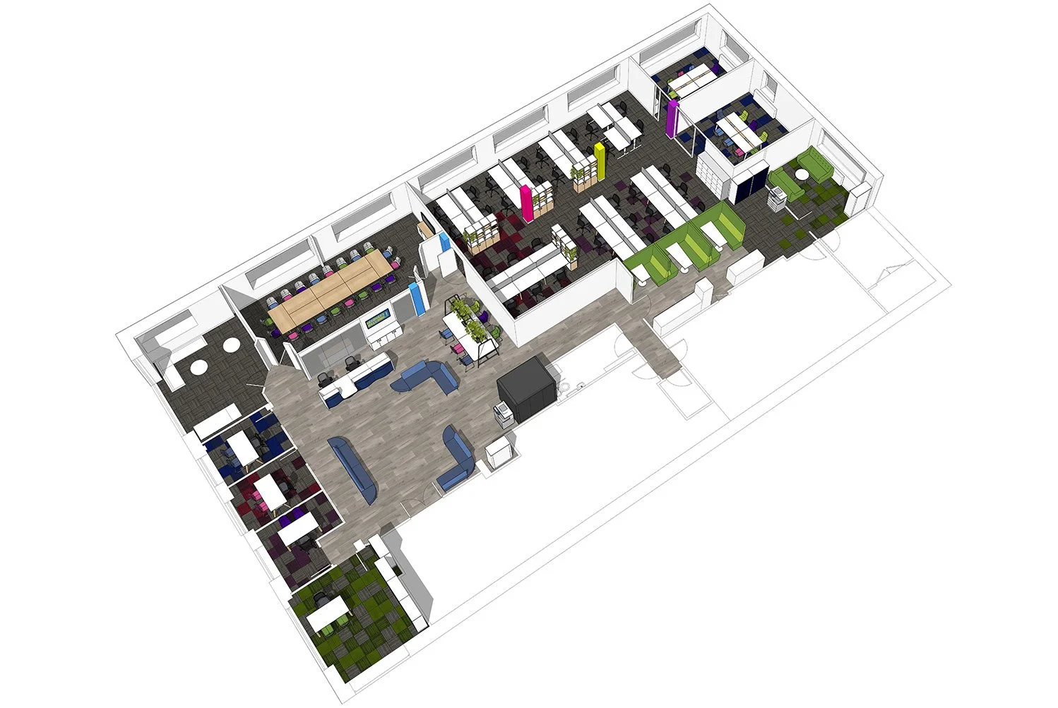 From two floors to a single modern working environment for the Scottish ...