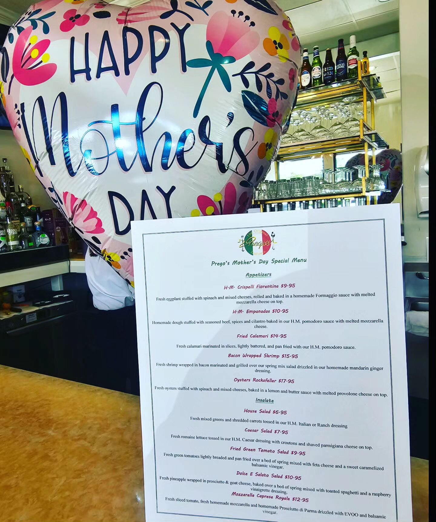 Prego Trattoria, Burlington North Carolina