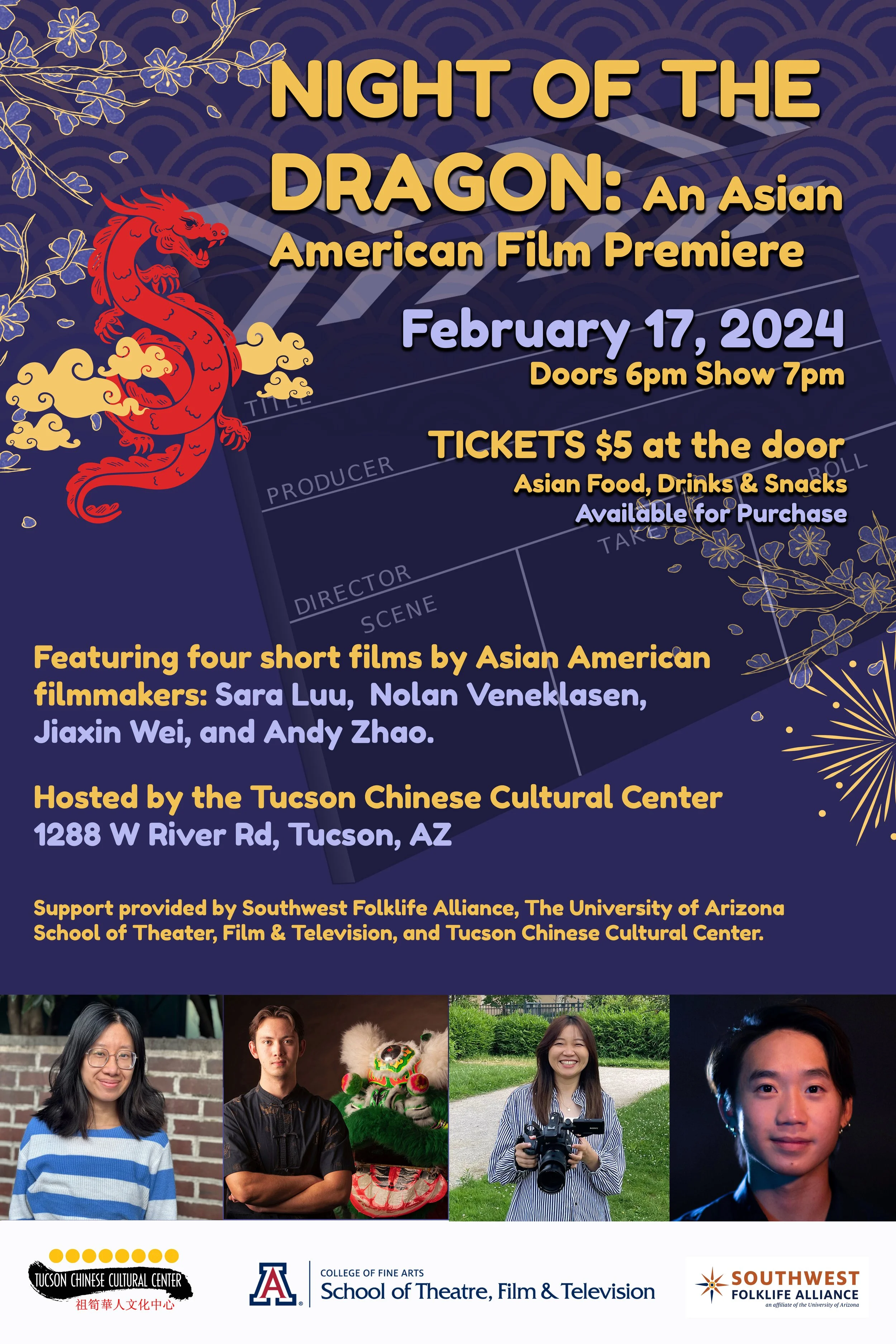 Night of the Dragon: An Asian American Film Premiere — Tucson Chinese ...