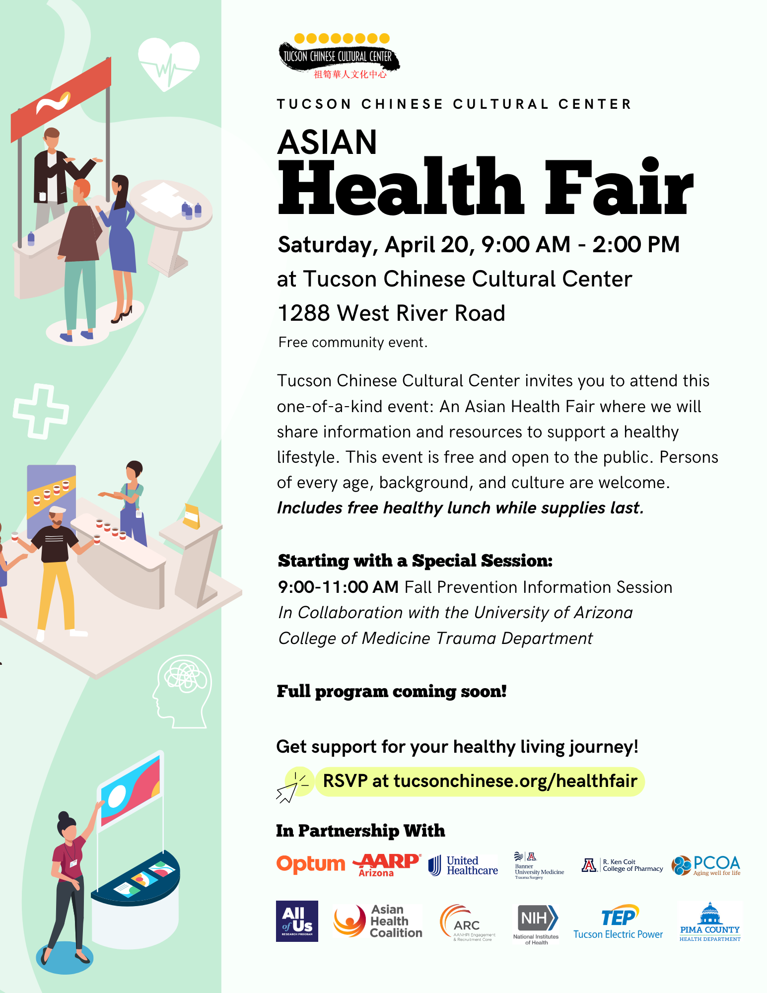 Asian Health Fair — Tucson Chinese Cultural Center