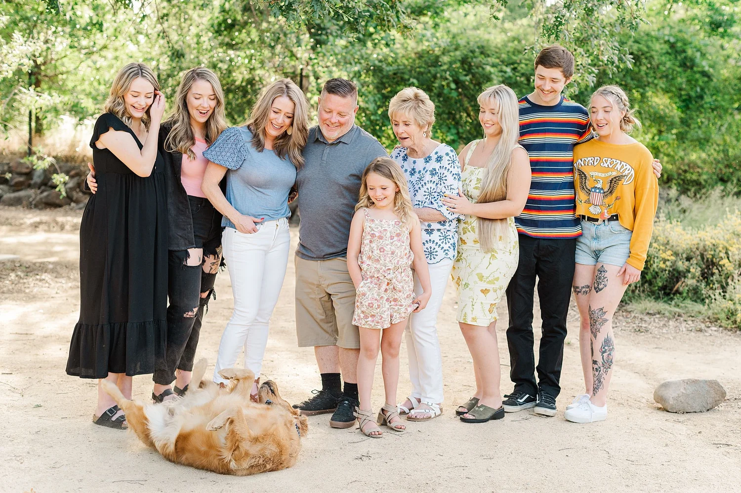 Large Family Mini Session at Turtle Bay — Jen Peterson Photography