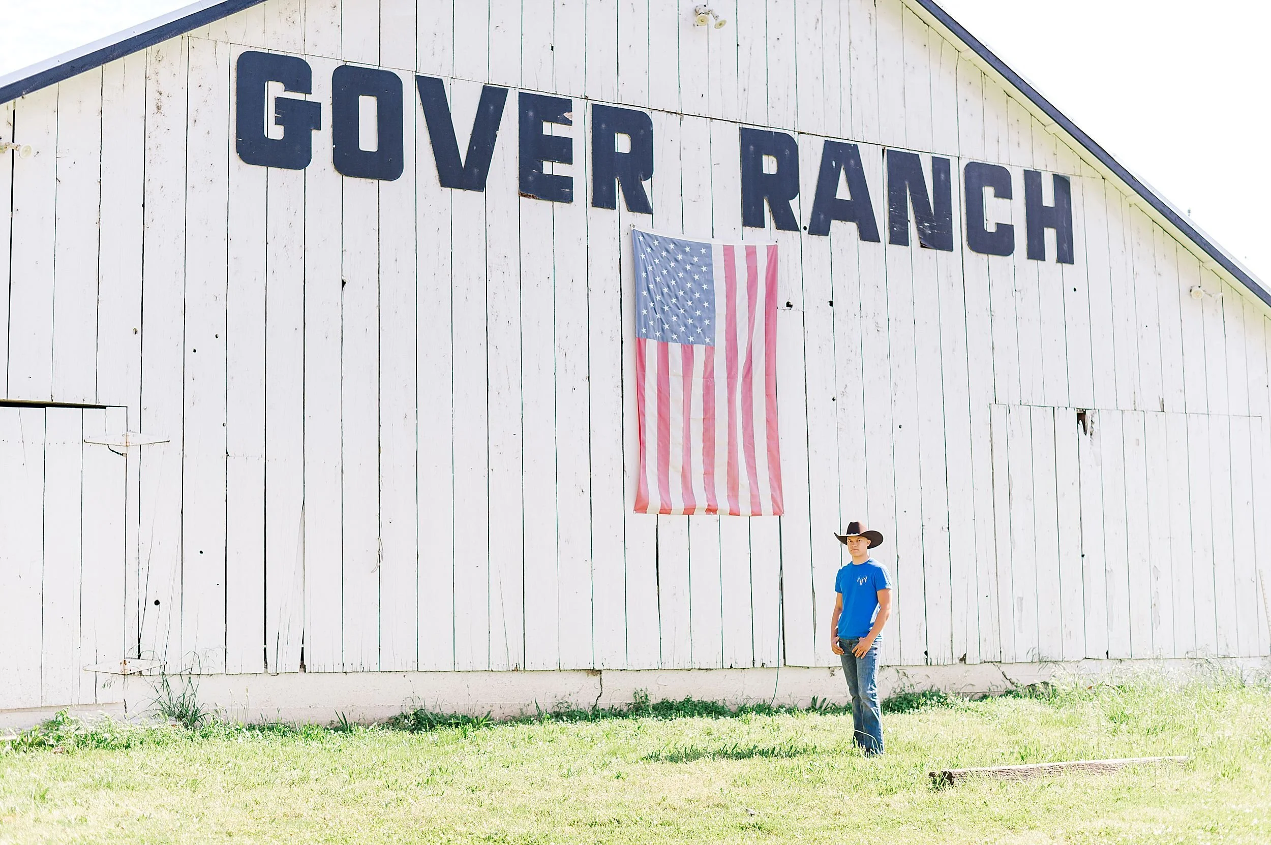 Gover Ranch Western Americana Senior Session — Jen Peterson Photography