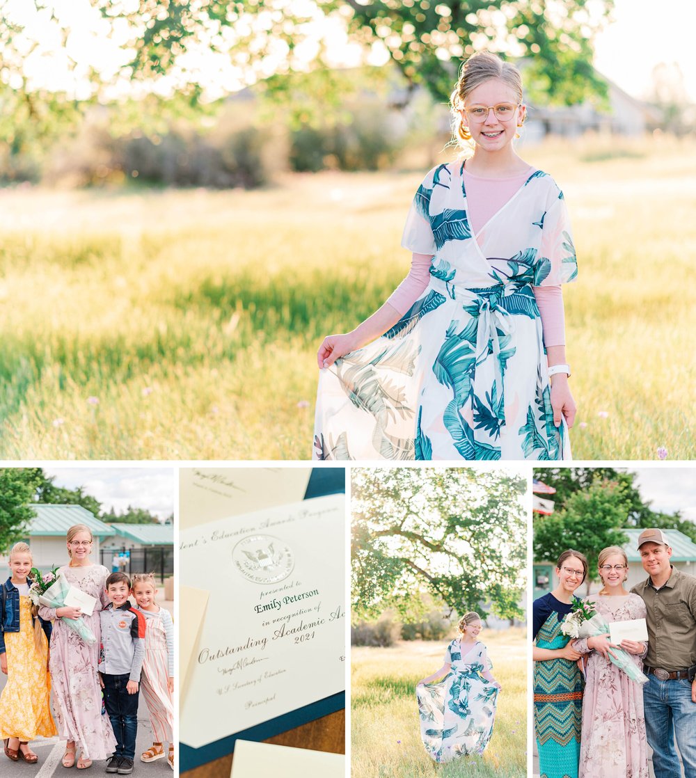 Our 8th Grade Graduate — Jen Peterson Photography