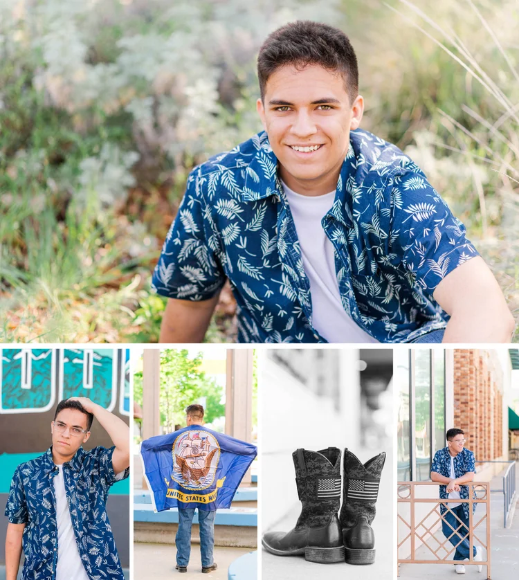 Justin's Downtown Redding Senior Session — Jen Peterson Photography