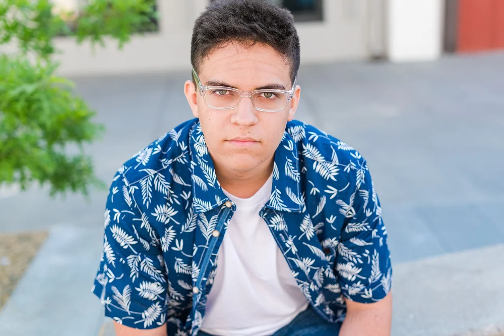 Justin's Downtown Redding Senior Session — Jen Peterson Photography