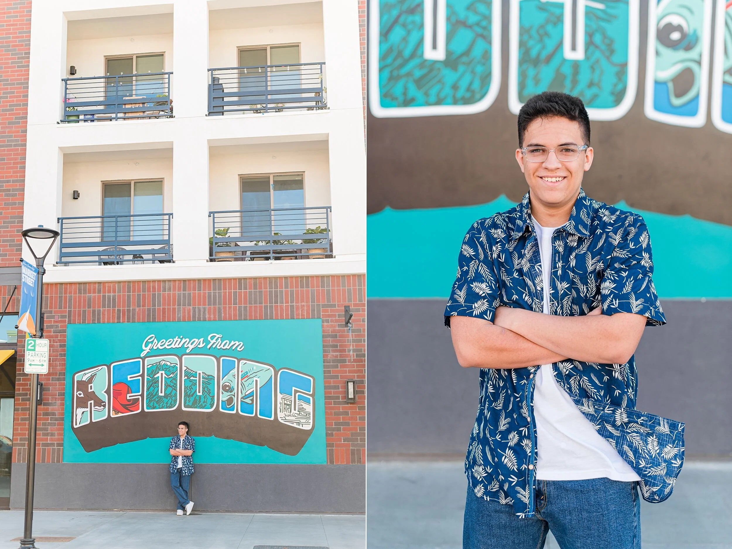 Justin's Downtown Redding Senior Session — Jen Peterson Photography