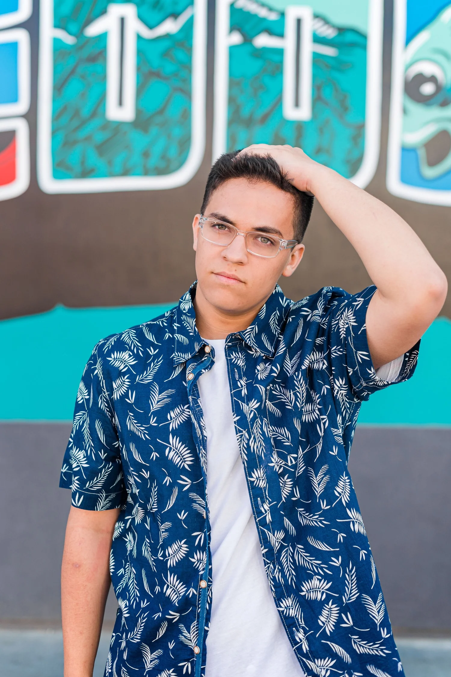 Justin's Downtown Redding Senior Session — Jen Peterson Photography