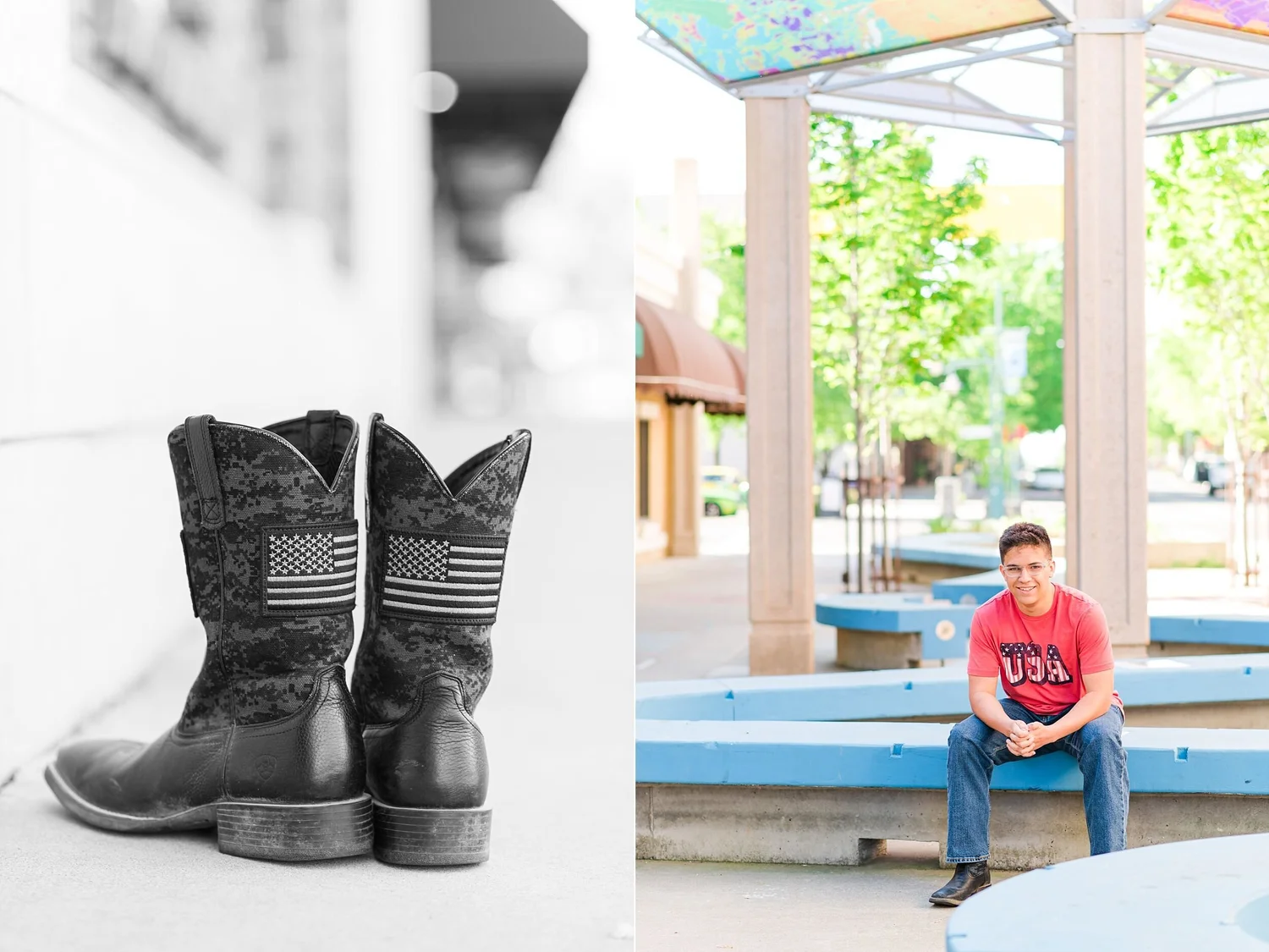 Justin's Downtown Redding Senior Session — Jen Peterson Photography