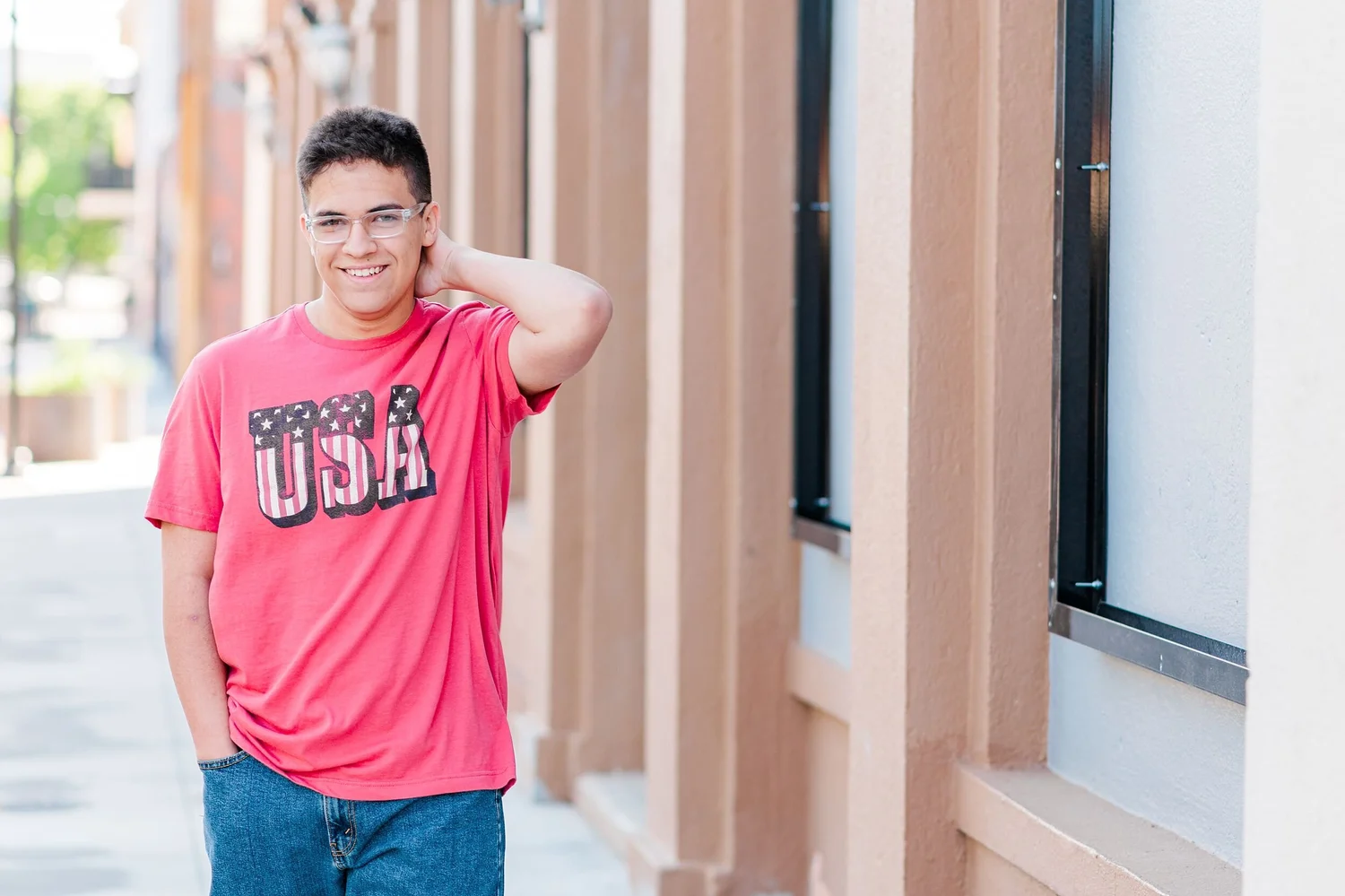 Justin's Downtown Redding Senior Session — Jen Peterson Photography