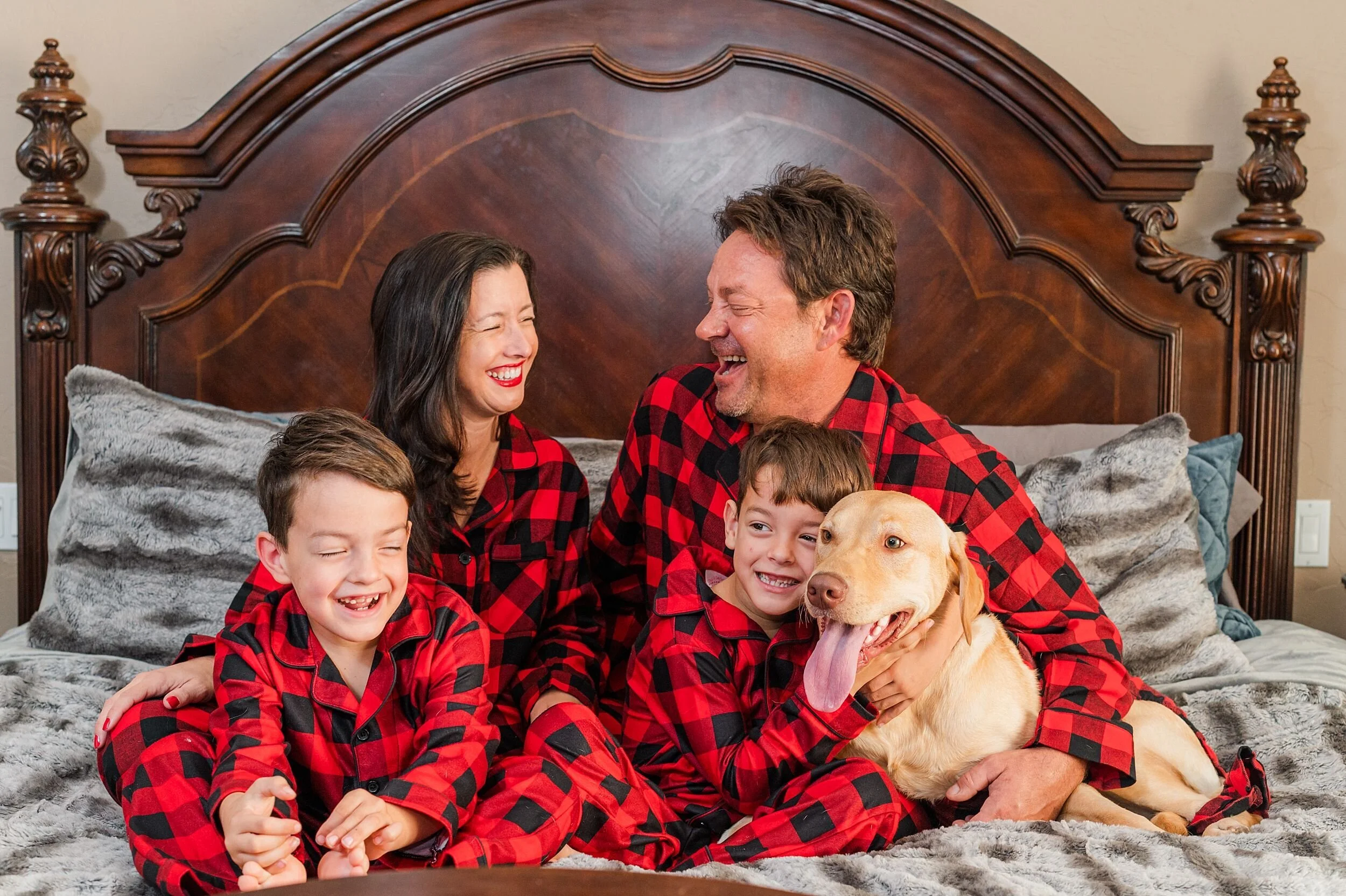 Christmas Pajama Session | Redding Family Photographer — Jen Peterson ...