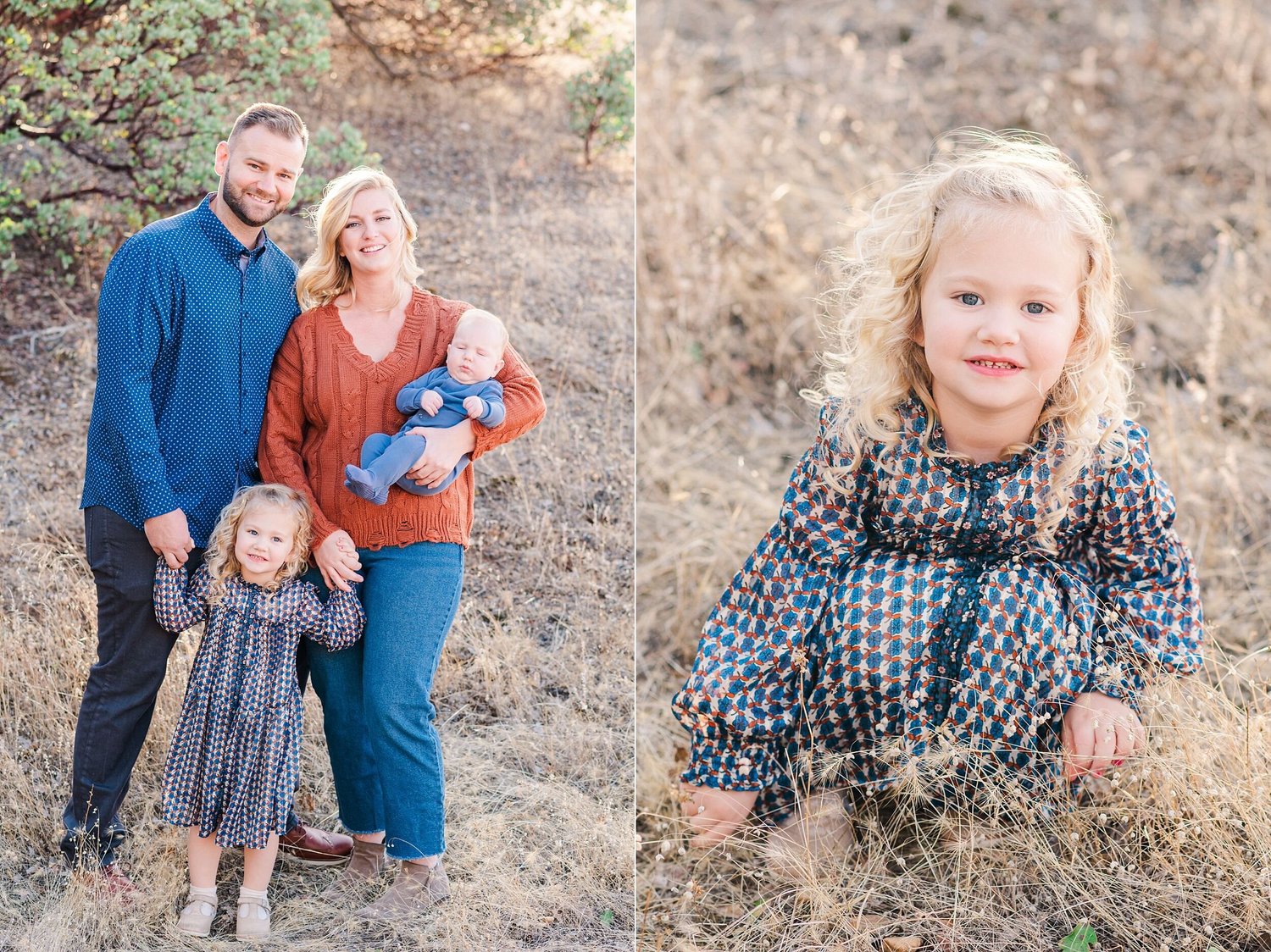 Windy Autumn Family Session | Redding Family Photographer — Jen ...
