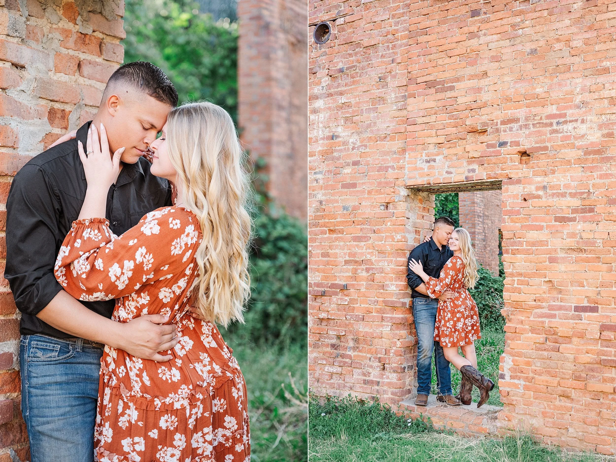 Old Shasta Summer Engagement Session — Jen Peterson Photography