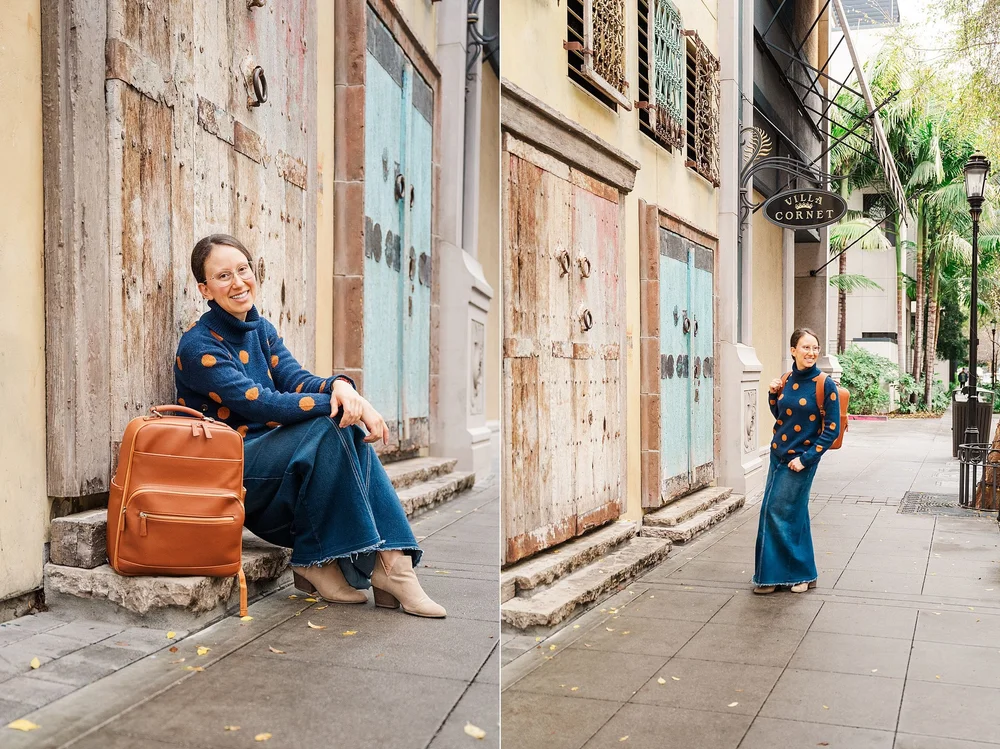 Impromptu Portrait Session on Santana Row — Jen Peterson Photography