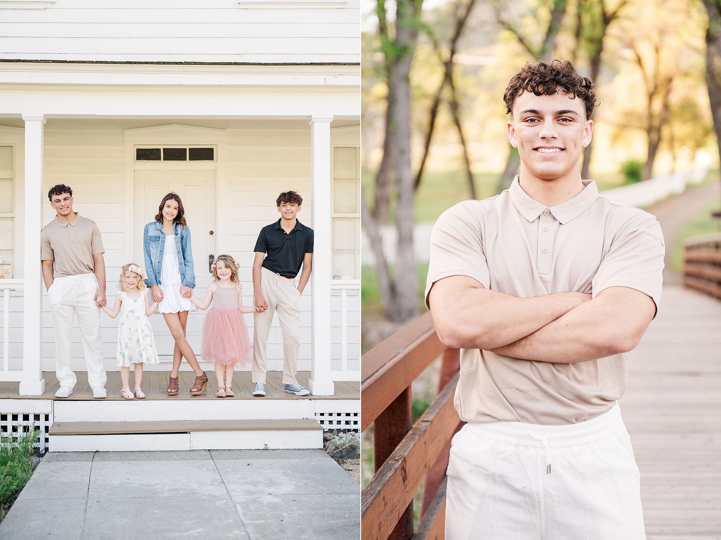Spring Camden House Family Session — Jen Peterson Photography
