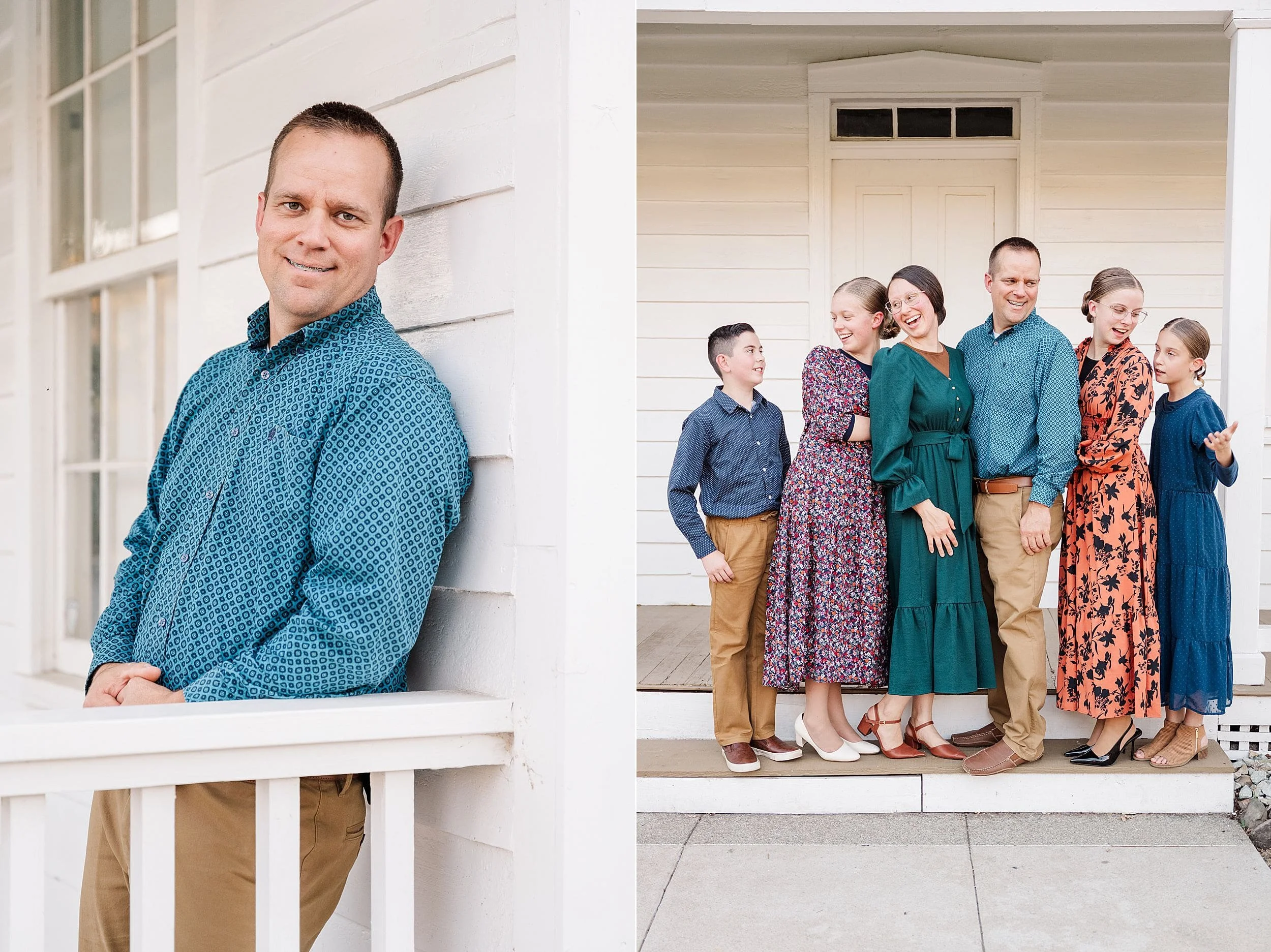 Camden House Fall Extended Family Session — Jen Peterson Photography