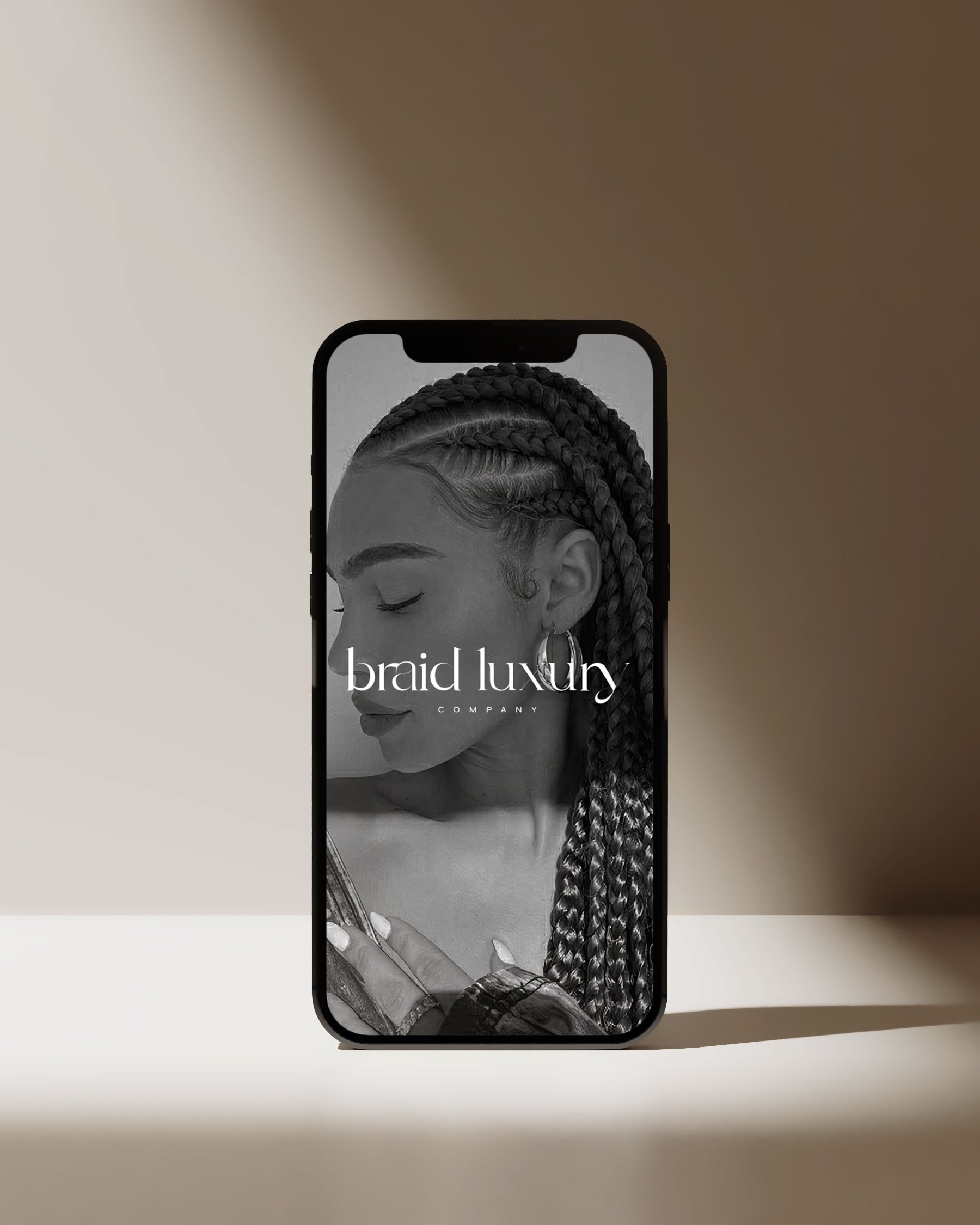 Braid Luxury Company Branding & Logo Design | Beauty Salon Branding by ...